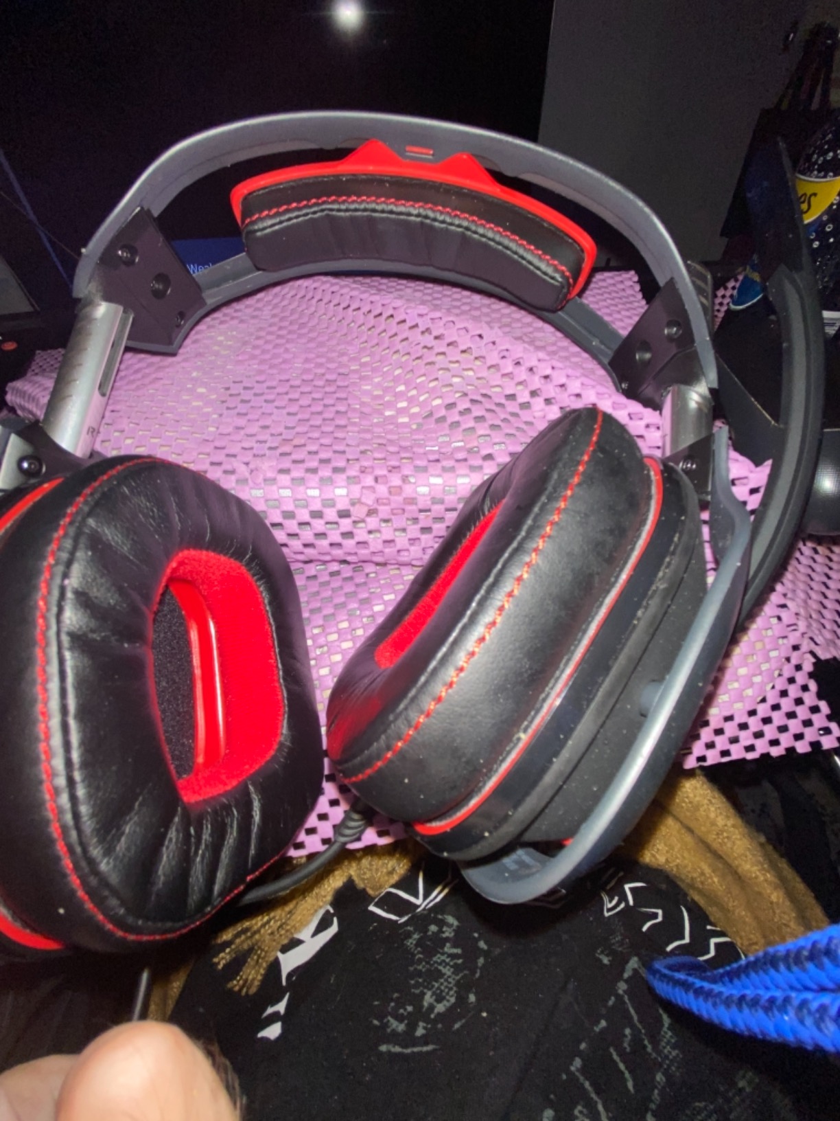 ASTRO Gaming A40 TR Mod Kit, Noise Cancelling Conversion Kit - Red ...