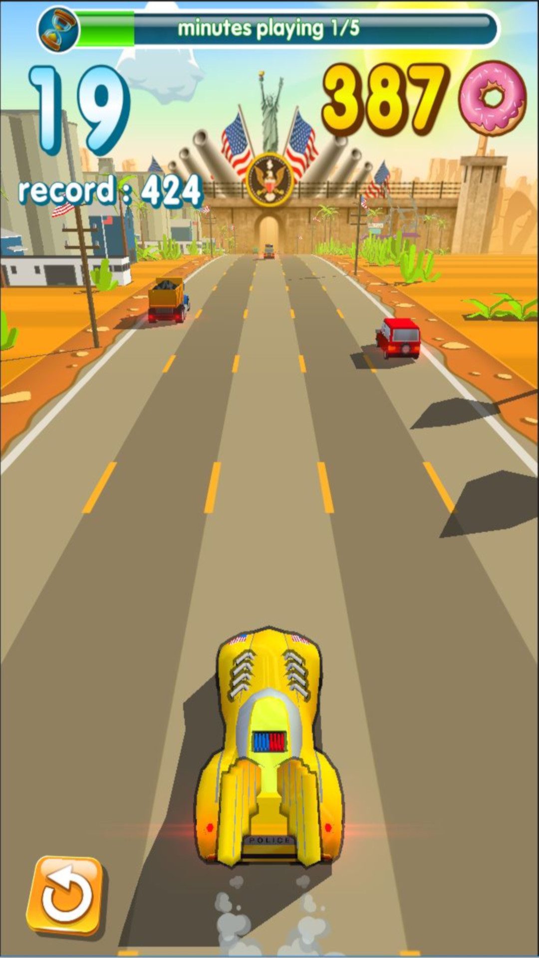Hunger Cops: Endless Running Race for Donuts (no wifi) - App on Amazon ...