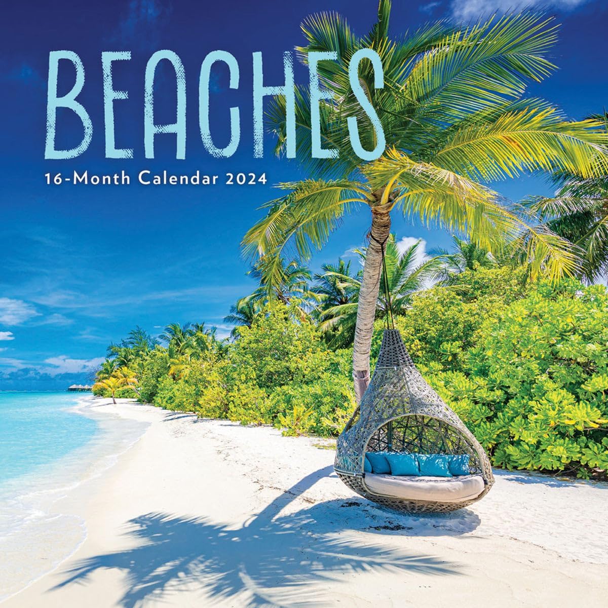 Amazon.com: Carousel Calendars, Beaches 2024 Mini Wall Calendar ...