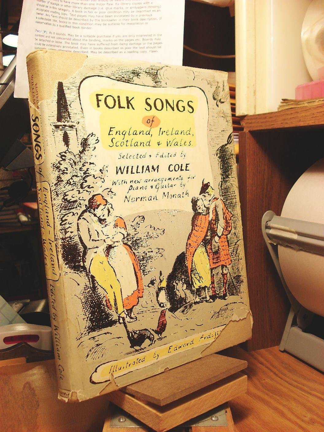 Folk Songs of England, Ireland, Scotland and Wales: William Cole ...