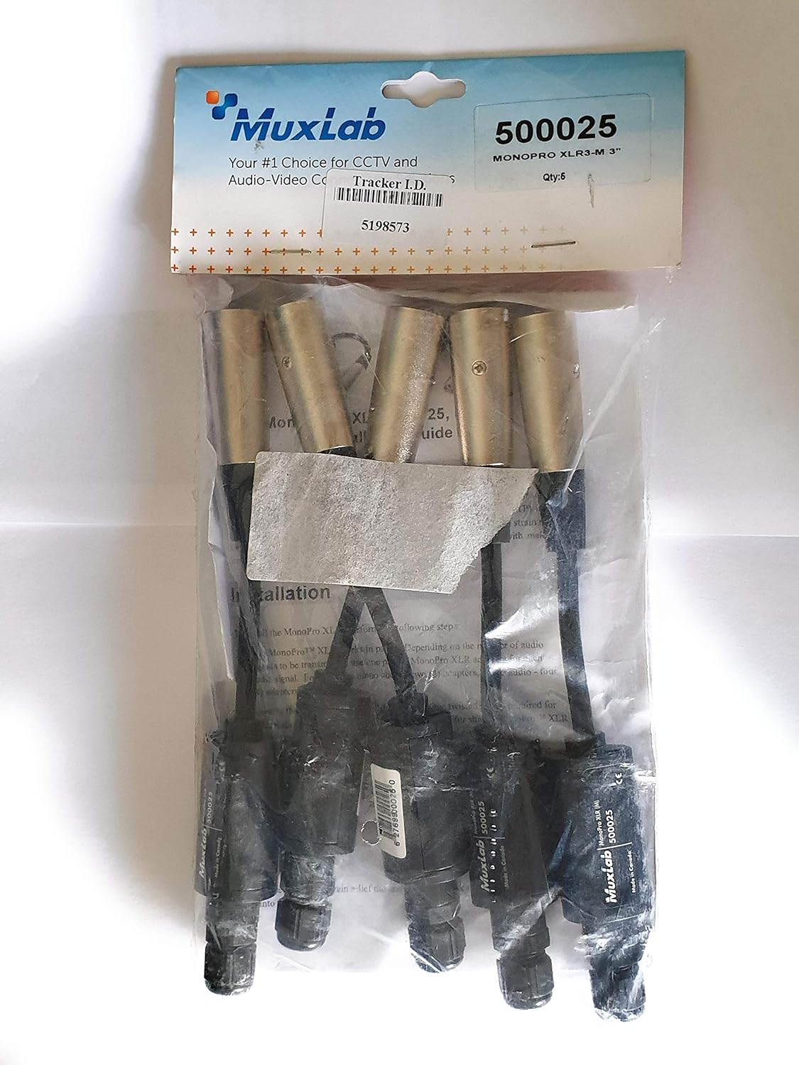 Muxlab MonoPro XLR3-Male Connector Balun : Electronics