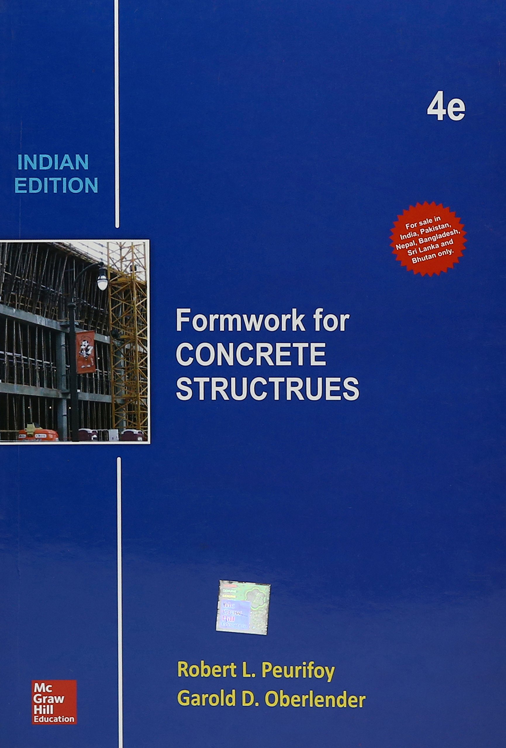 Formwork Of Concrete Structures: Peurifoy: 9789339221928: Amazon.com: Books