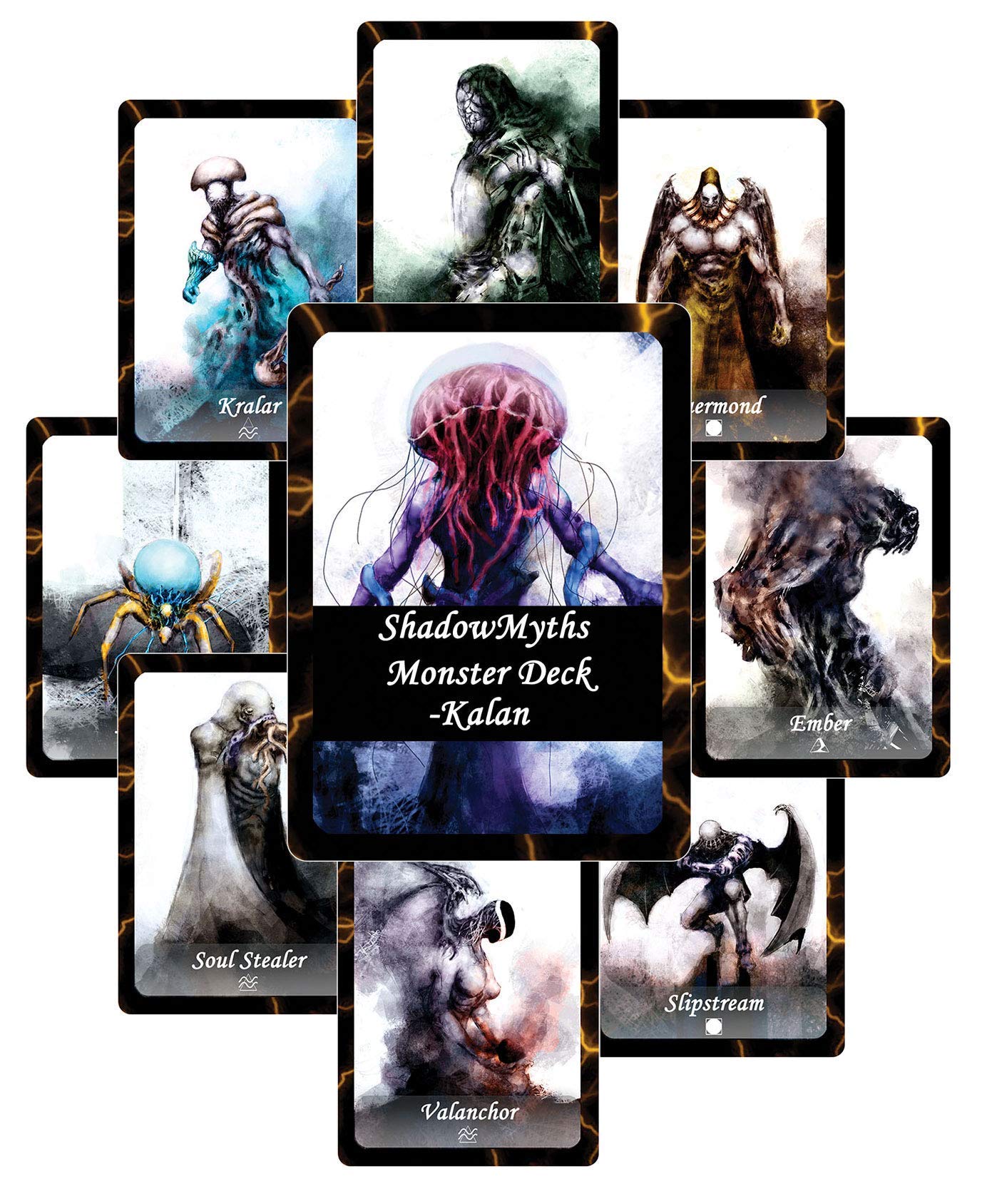 Dnd Monster Cards With Downloadable Pdf Describing Monsters Cryptid ...