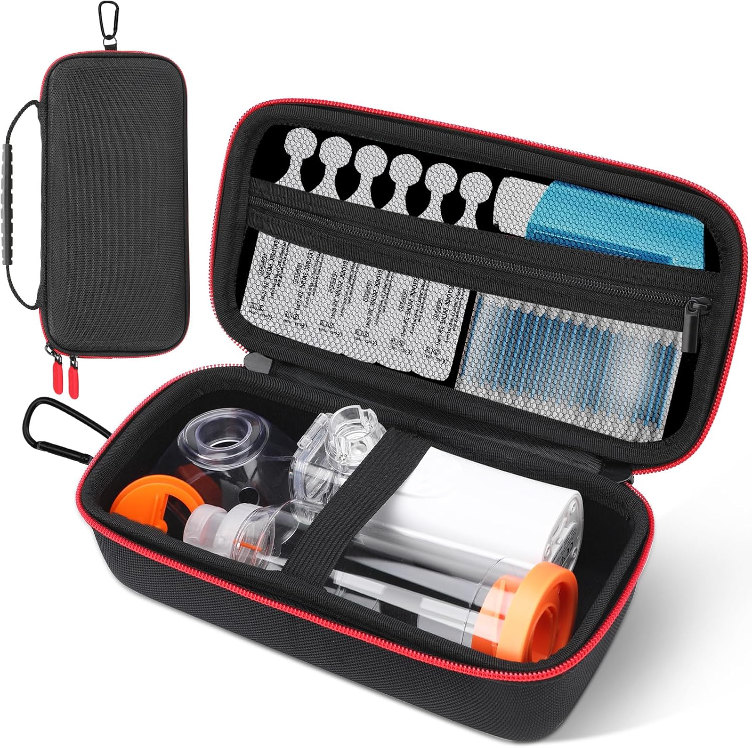 Amazon.com: WFDL Asthma Inhaler Case,Portable Nebulizer Case,Travel ...