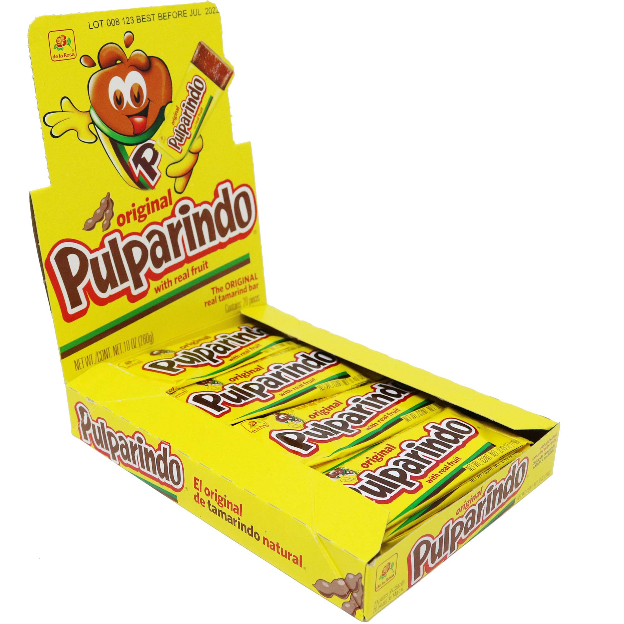 Pulparindo 5 Flavors Variety. Pulparindo Assortment Contains Pulparindo ...