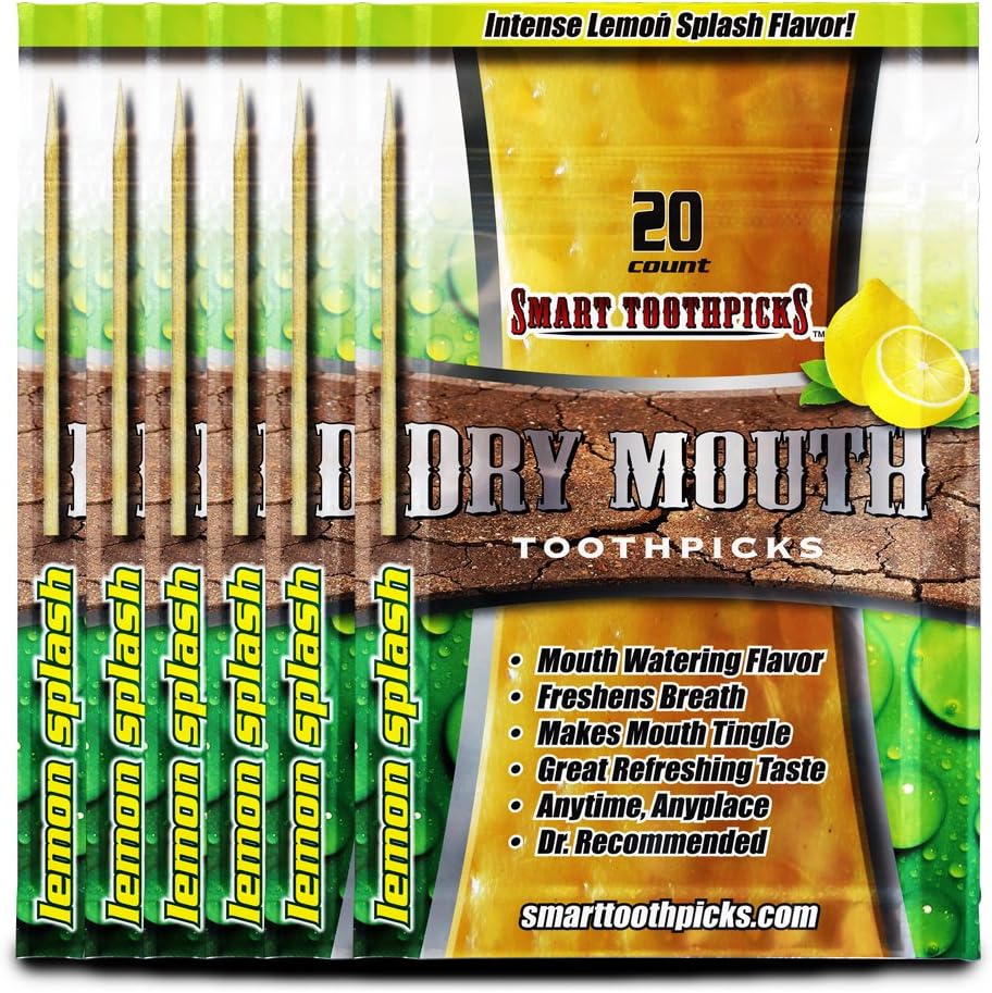 Amazon.com: Dry Mouth Toothpicks 6 Pack : Health & Household