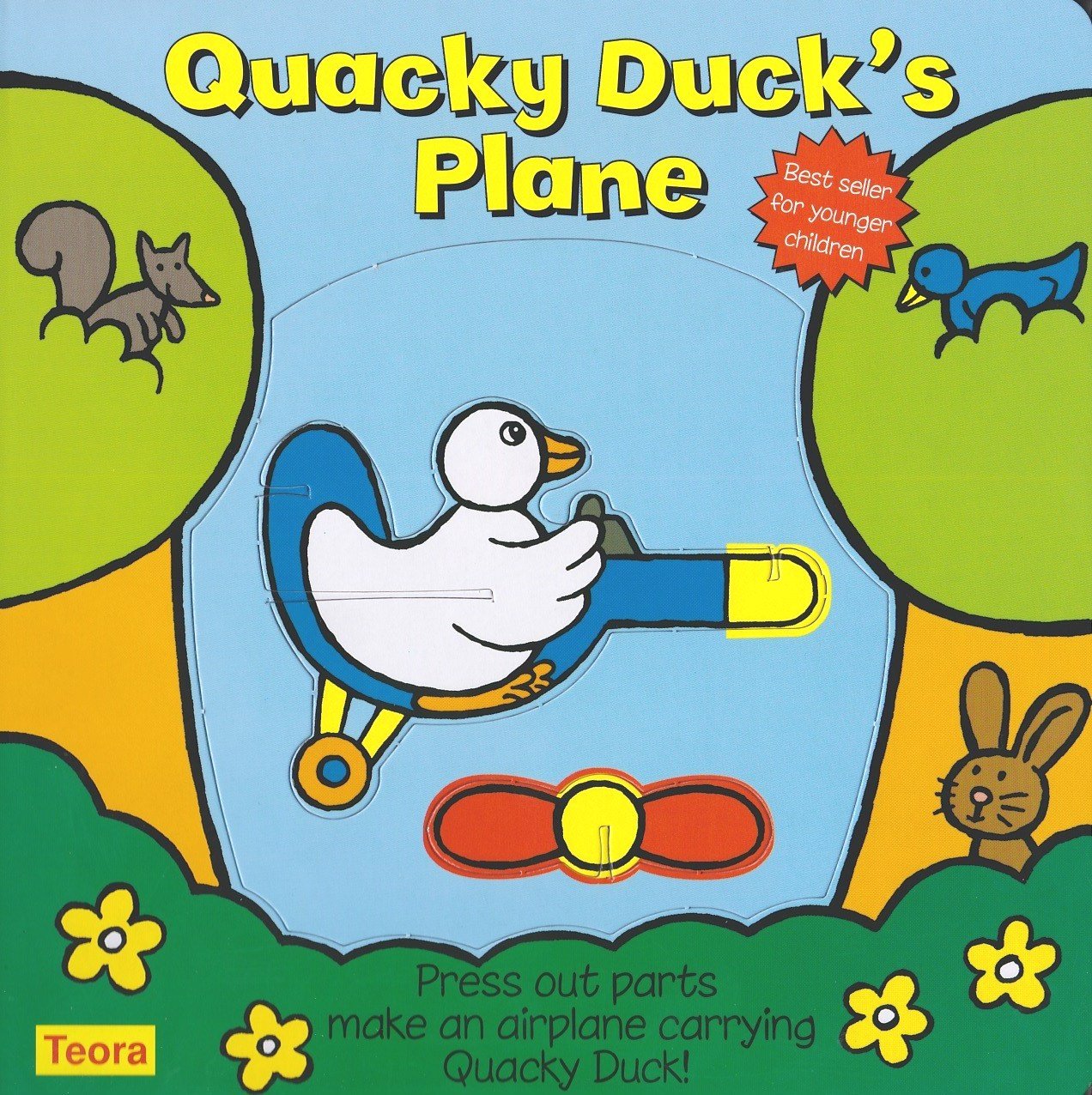 Quacky Duck's Plane: Press Out Parts Make an Airplane Carrying Quacky ...