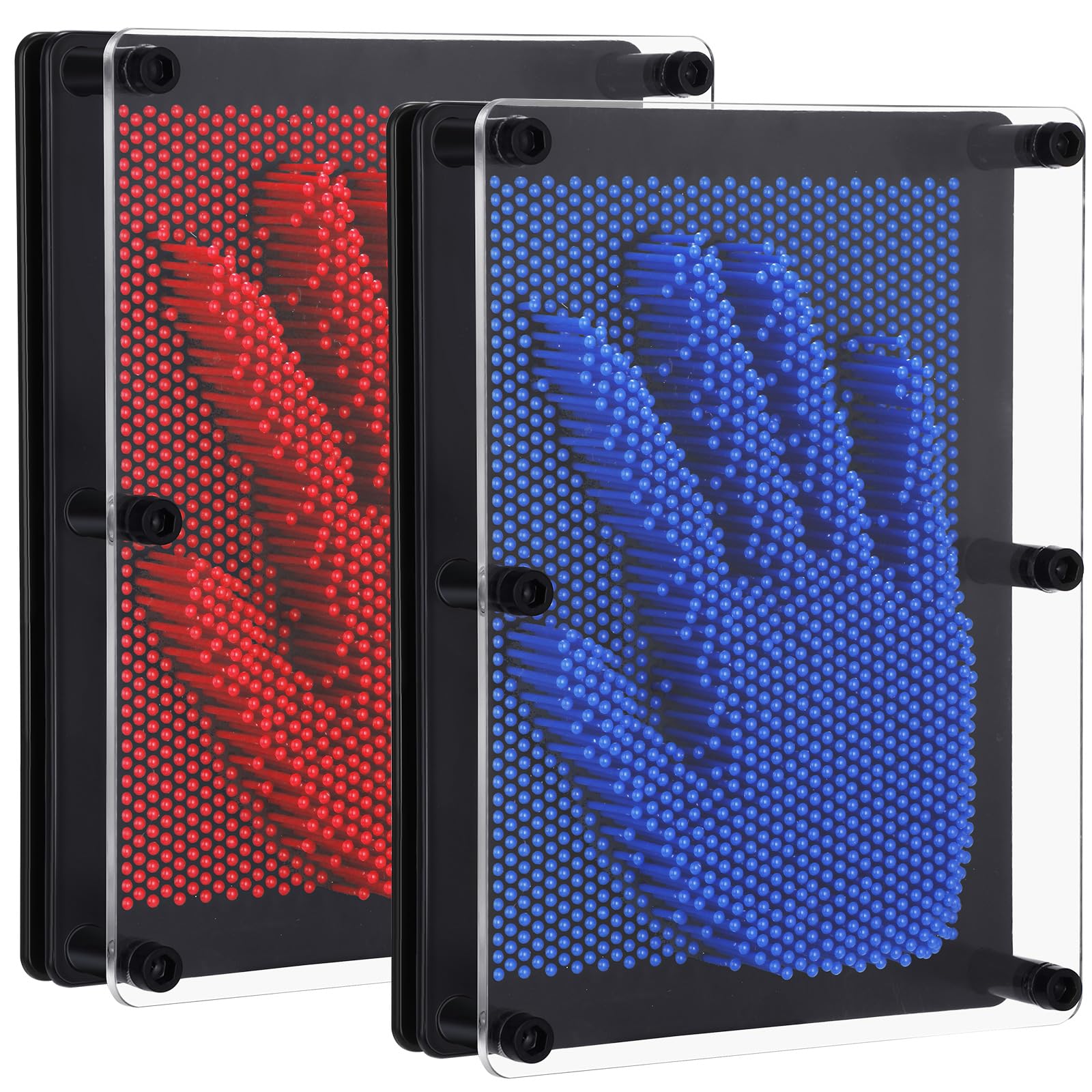 Amazon.com: Jenaai 2 Pack Large 3D Pin Art Toy 8 x 6 Inch Plastic Pin ...