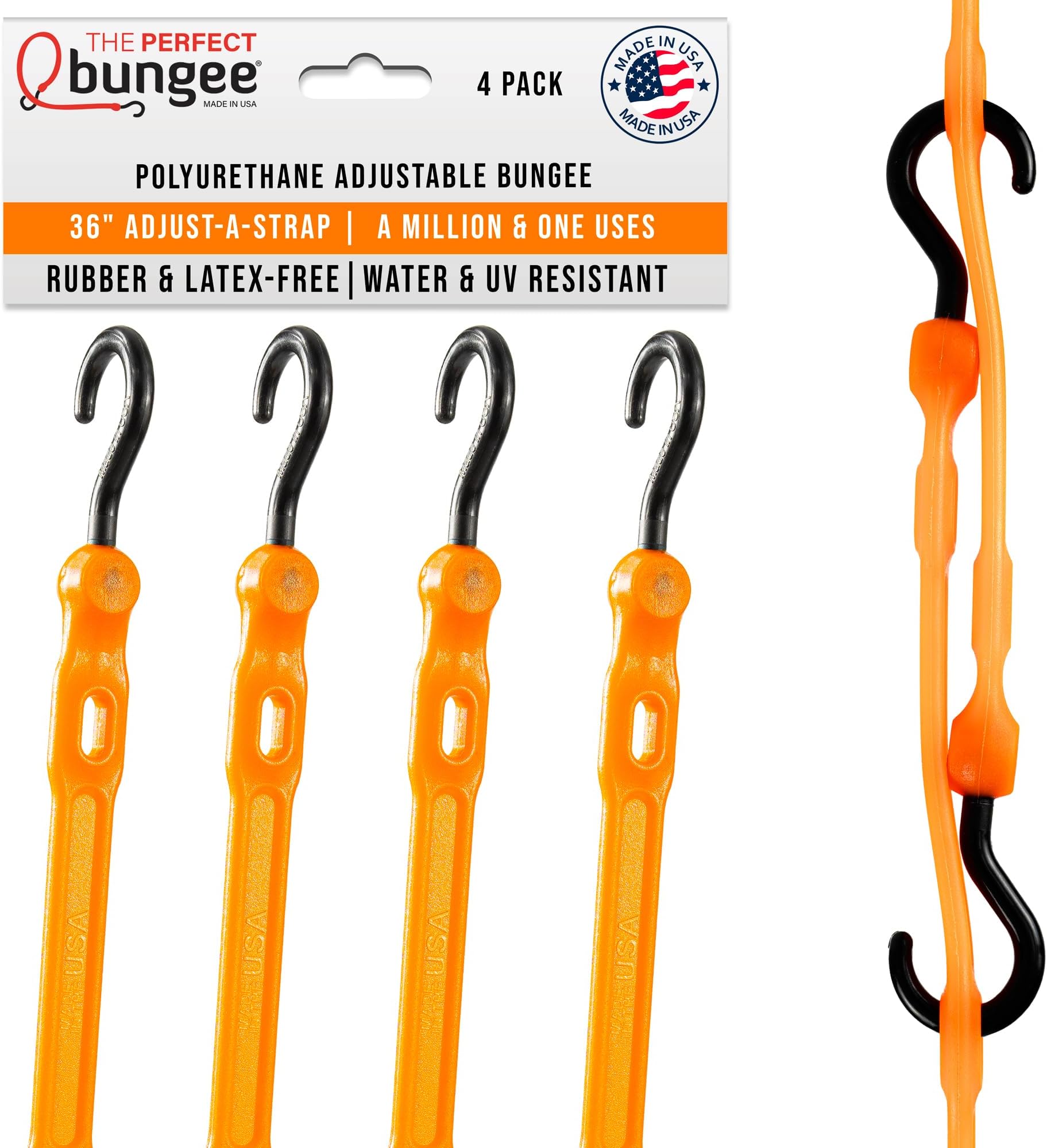 The Perfect Bungee 36" Adjust-A-Strap, Adjustable Heavy Duty ...