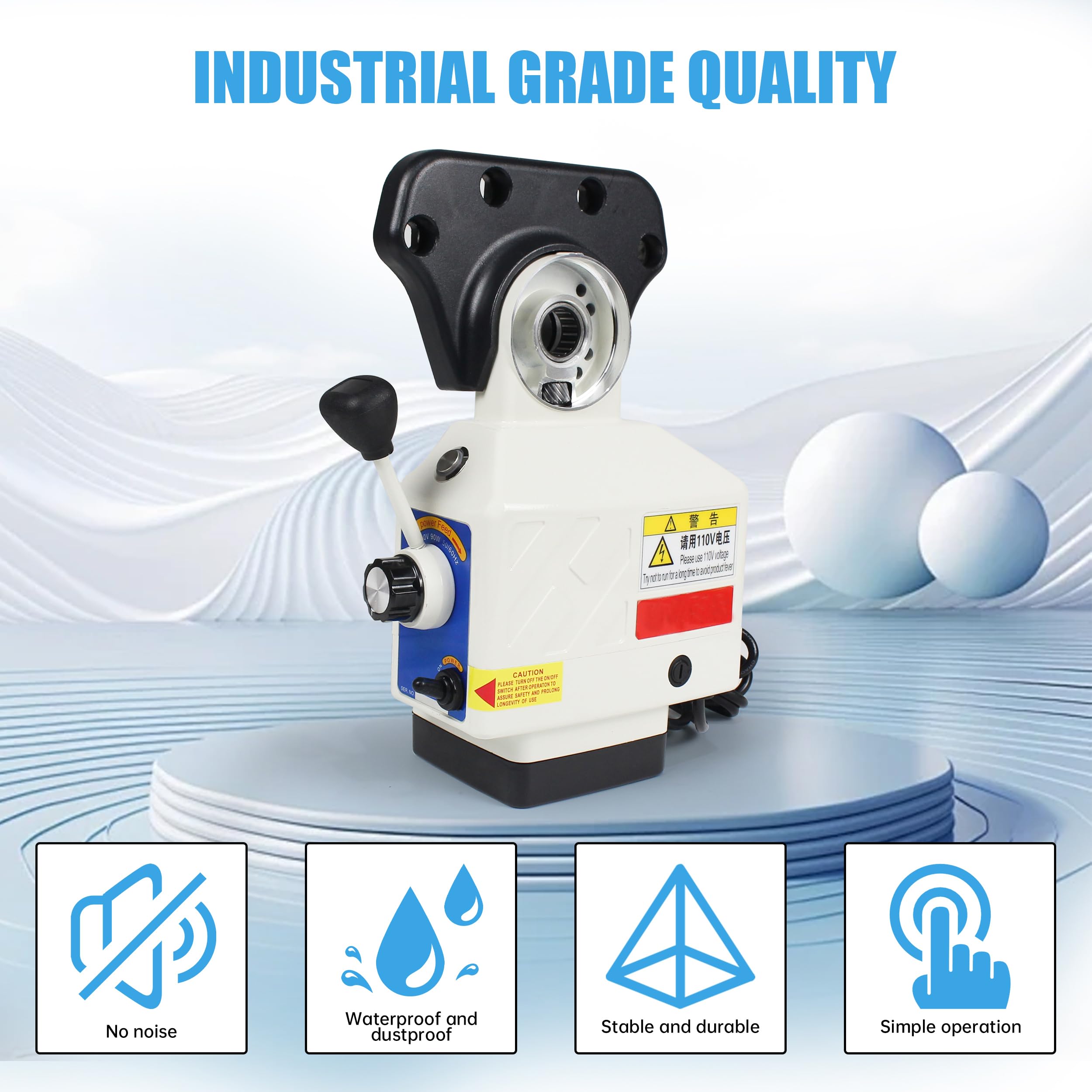 Snapklik.com : RATTMMOTOR JN400S Power Feed XYZ-Axis 650 In-lb Torque ...