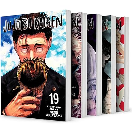 The Jujutsu Kaisen Series. 5 Books Collection Set. Vol. 19-Vol. 23 by Gege Akutami: Gege Akutami ...