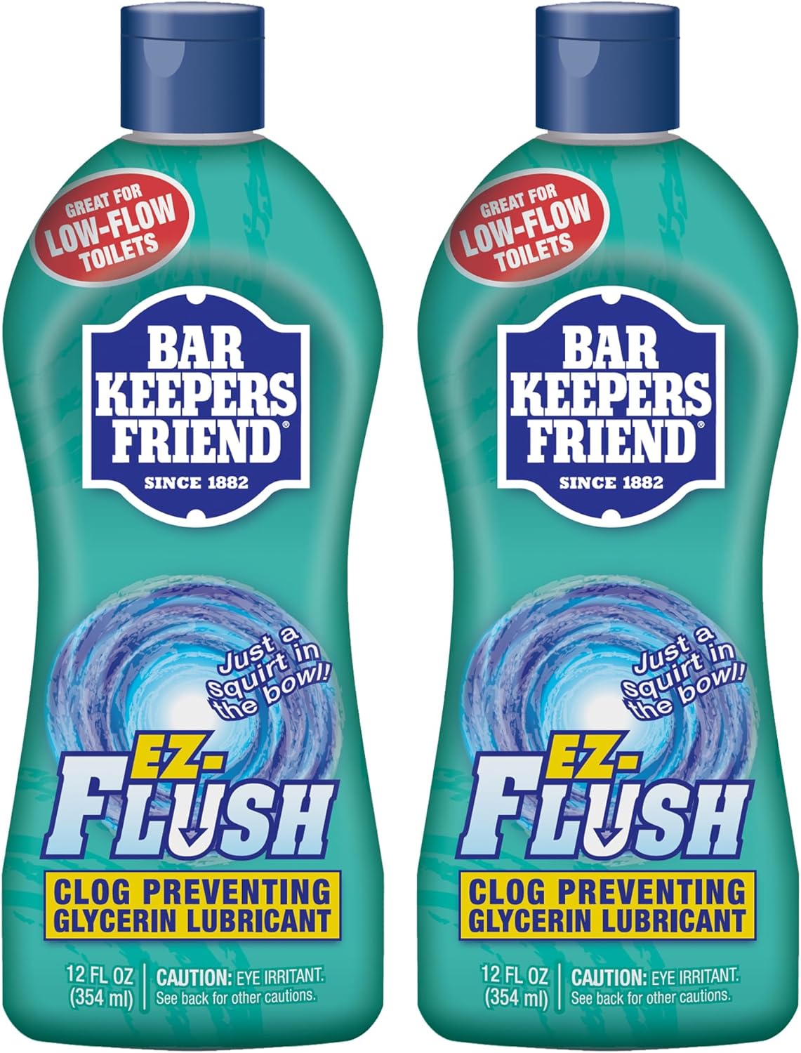 Amazon.com: Bar Keepers Friend EZ-Flush Liquid Toilet Flushing Aid (2 x ...