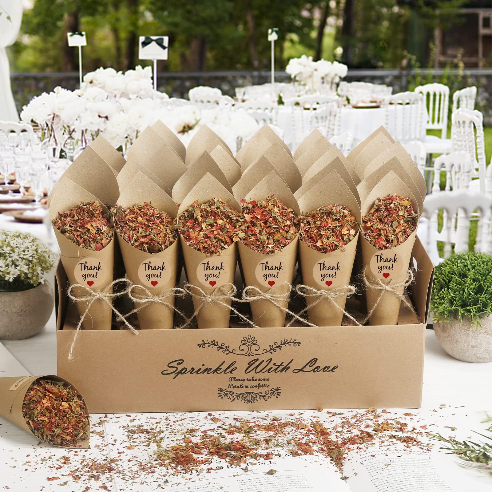Rice Cones For Wedding Rice Stufy And Confetti