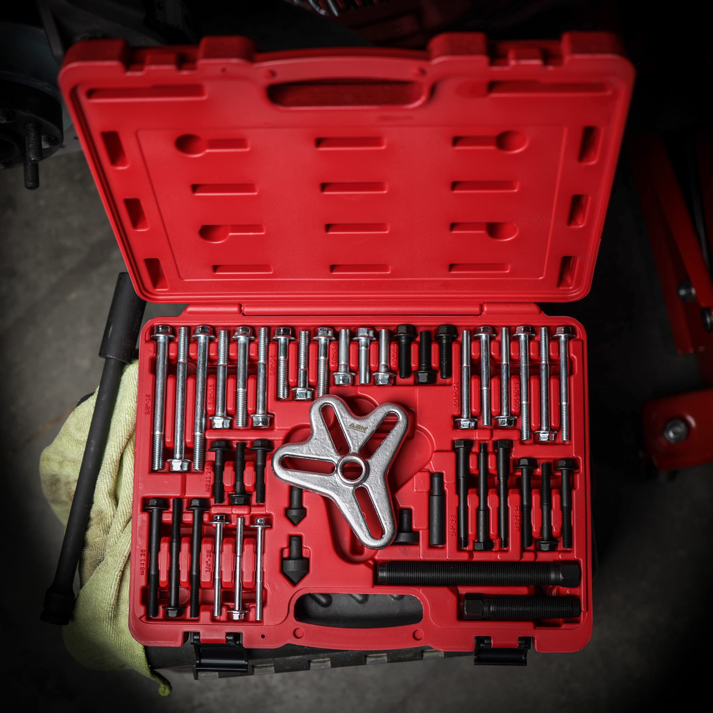 Snapklik.com : Bolt Grip Set Gear Puller, Steering Wheel Puller, Pulley ...