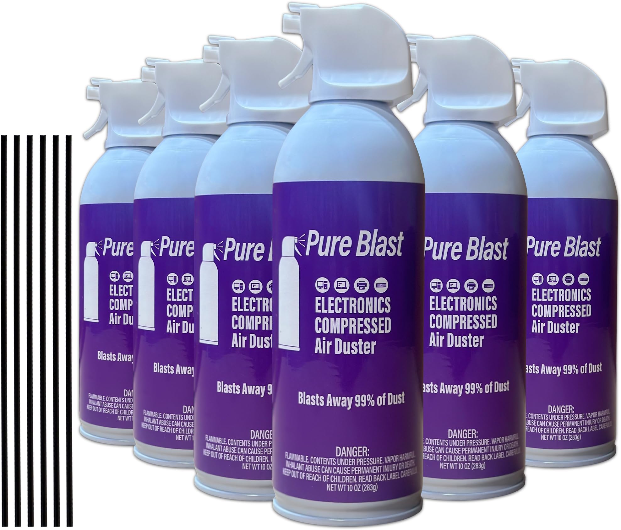 Amazon.com: Tharos Distribution Pure Blast 10oz Compressed Air Duster ...