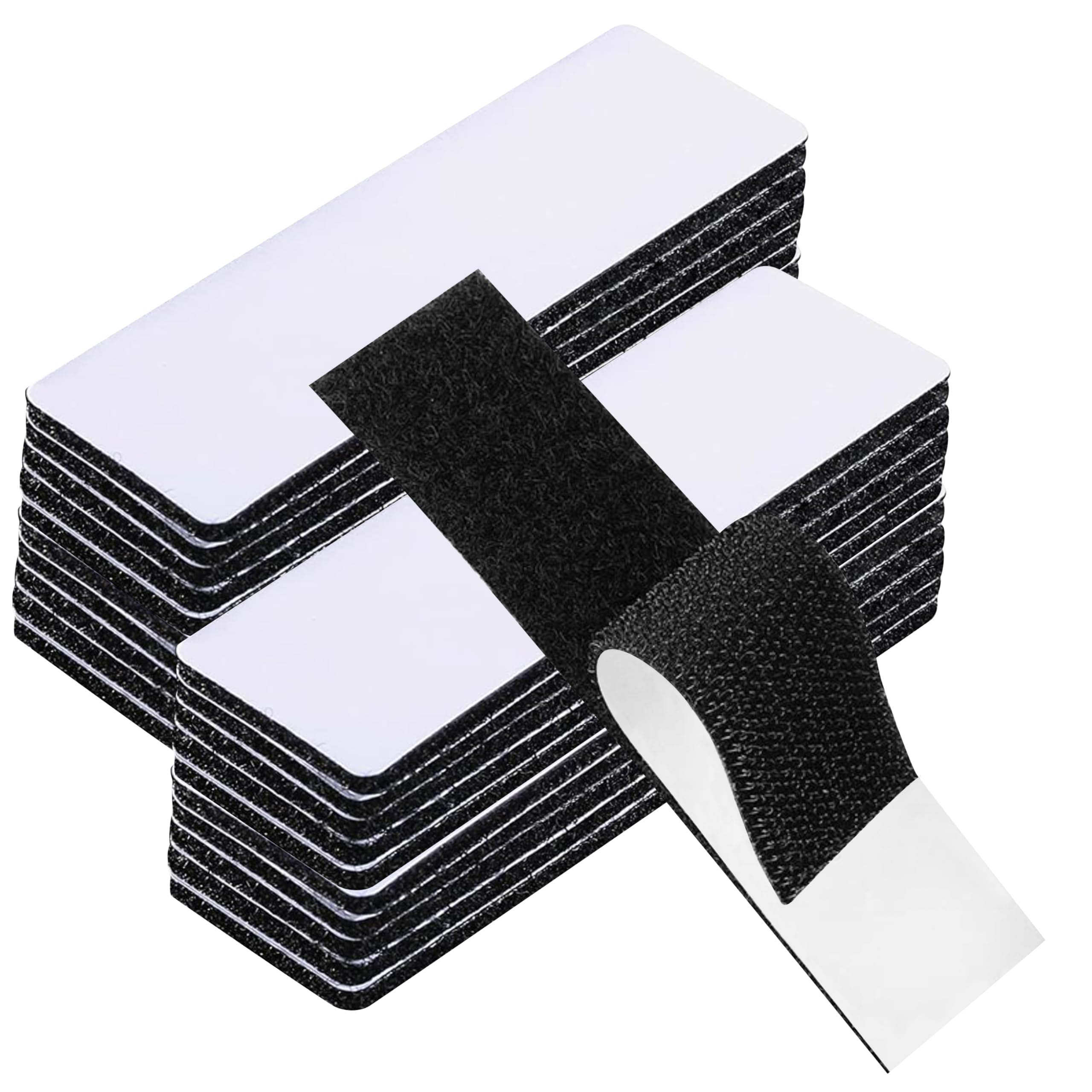 Amazon.com: 20 Sets 1x4 Inch Hook and Loop Fastener Strips with ...