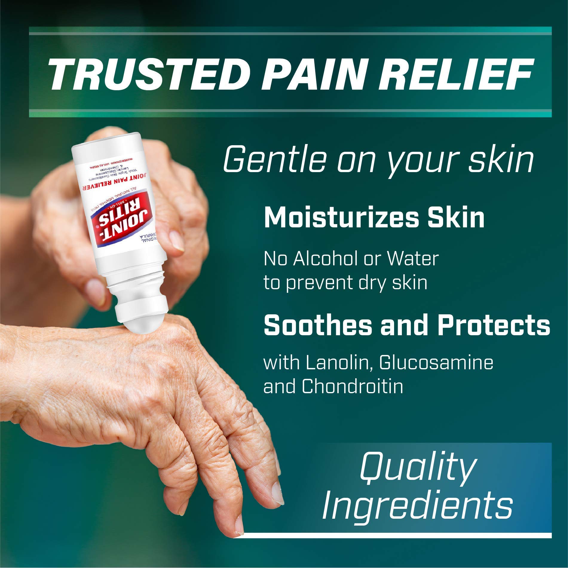 Buy Joint-Ritis Roll On (2-Pack) - Maximum Strength Joint Pain Reliever ...