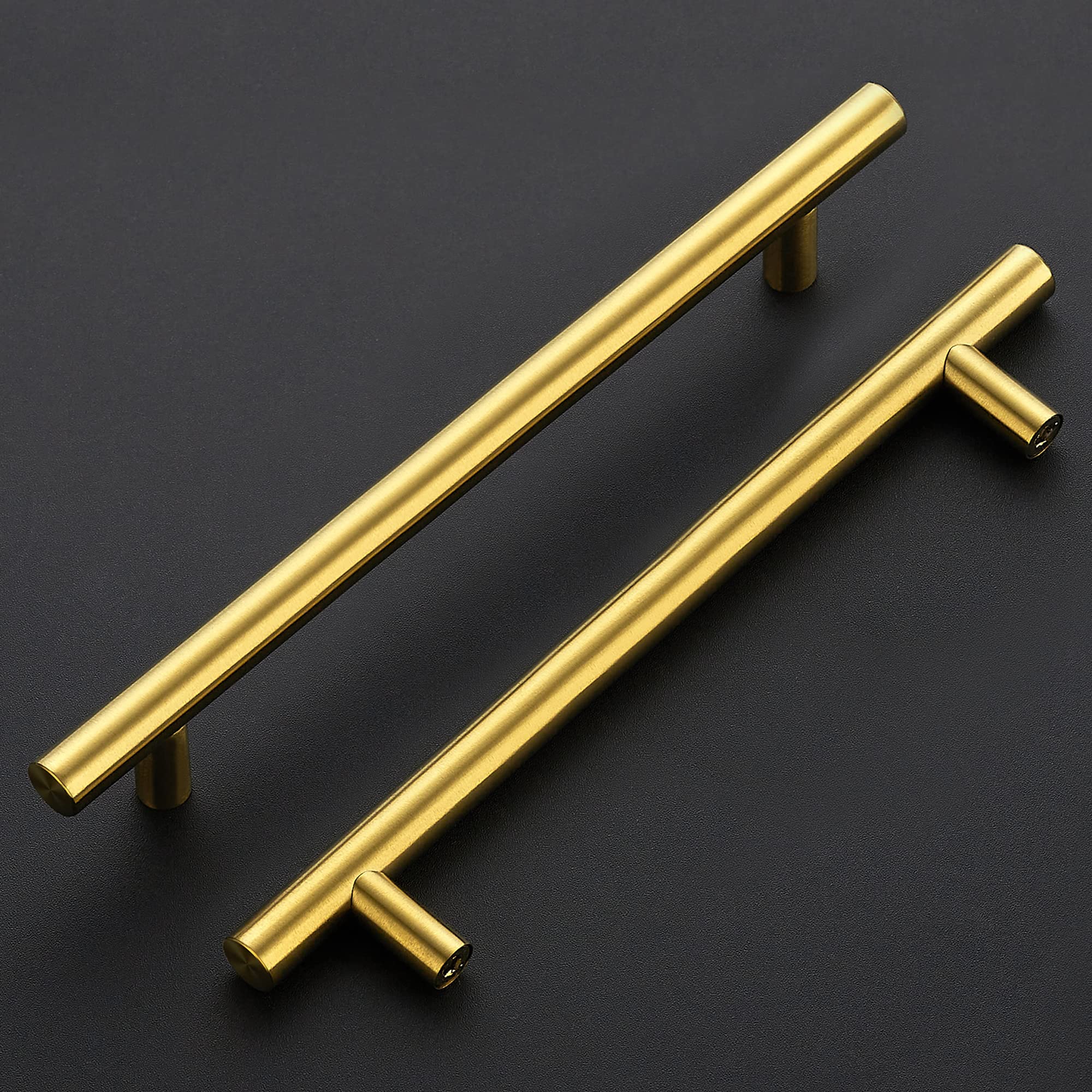 Snapklik.com : Gold Cabinet Handles 20 Pack 6-1/4 Inch Cabinet Pulls ...