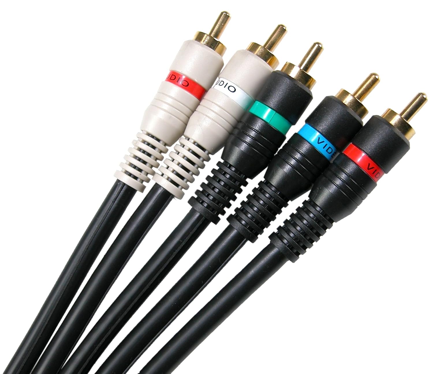 Amazon.com: Mediabridge™ - RCA Component Video Cable with Audio - 6ft ...