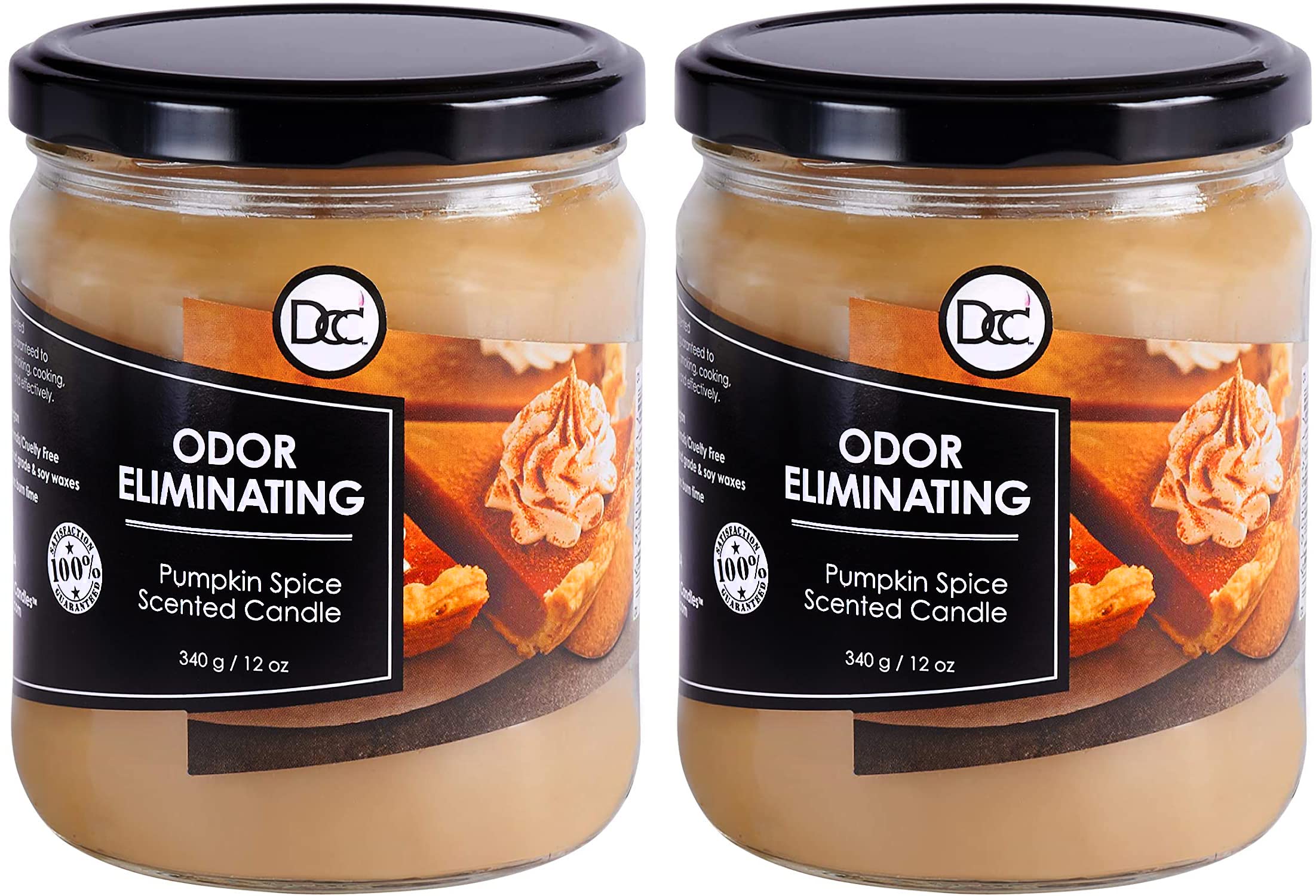 Amazon.com: Pumpkin Spice Two Pack Odor Eliminating Highly Fragranced ...
