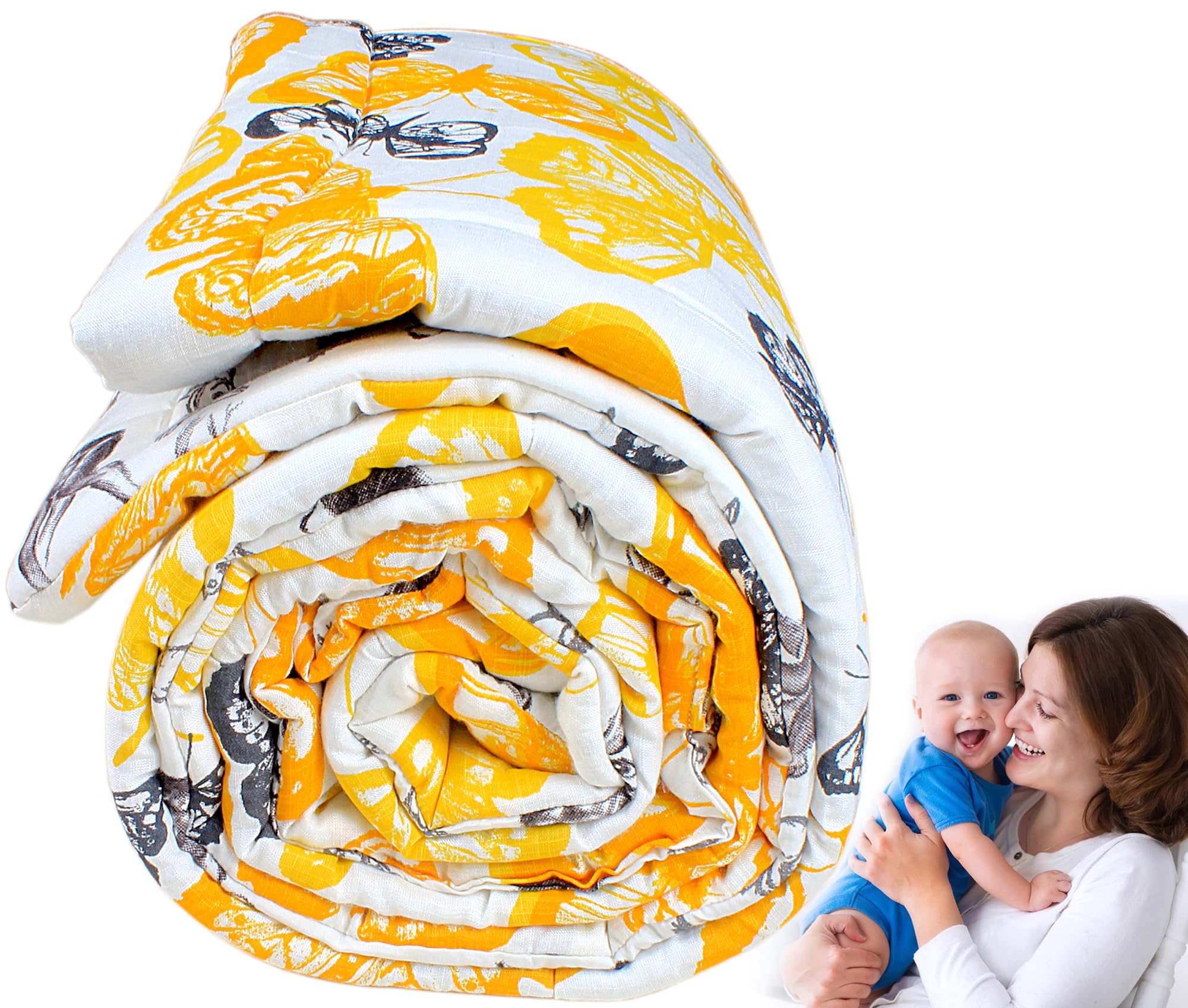 MOM CARE Newborn Baby Blanket, Ac Quilt,Super Soft Baby Comforter ...