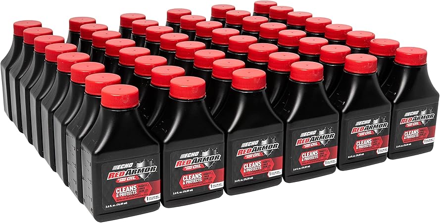 Amazon.com: Echo Products 6550001 Red Armor Oil Mix 2-Cycle2-Stroke ...