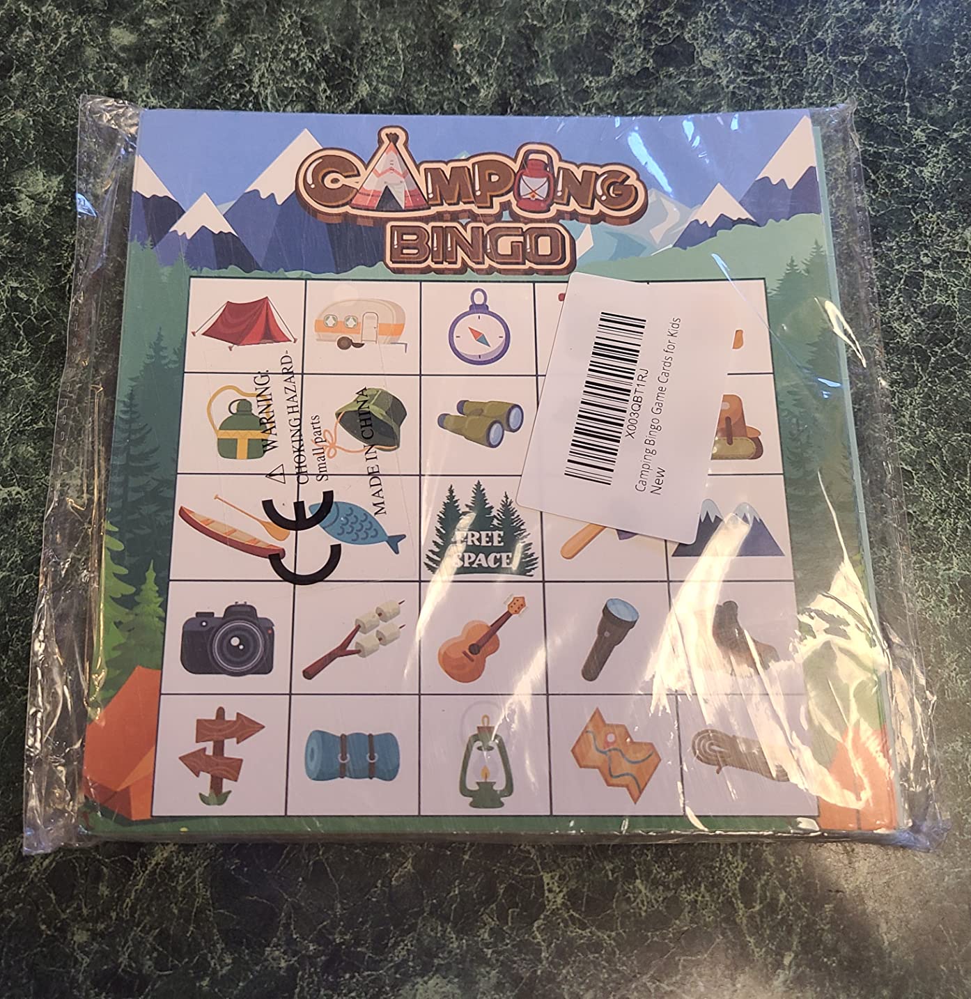 $2/mo - Finance 41Pcs Camping Bingo Game Cards for Kids - Camp ...