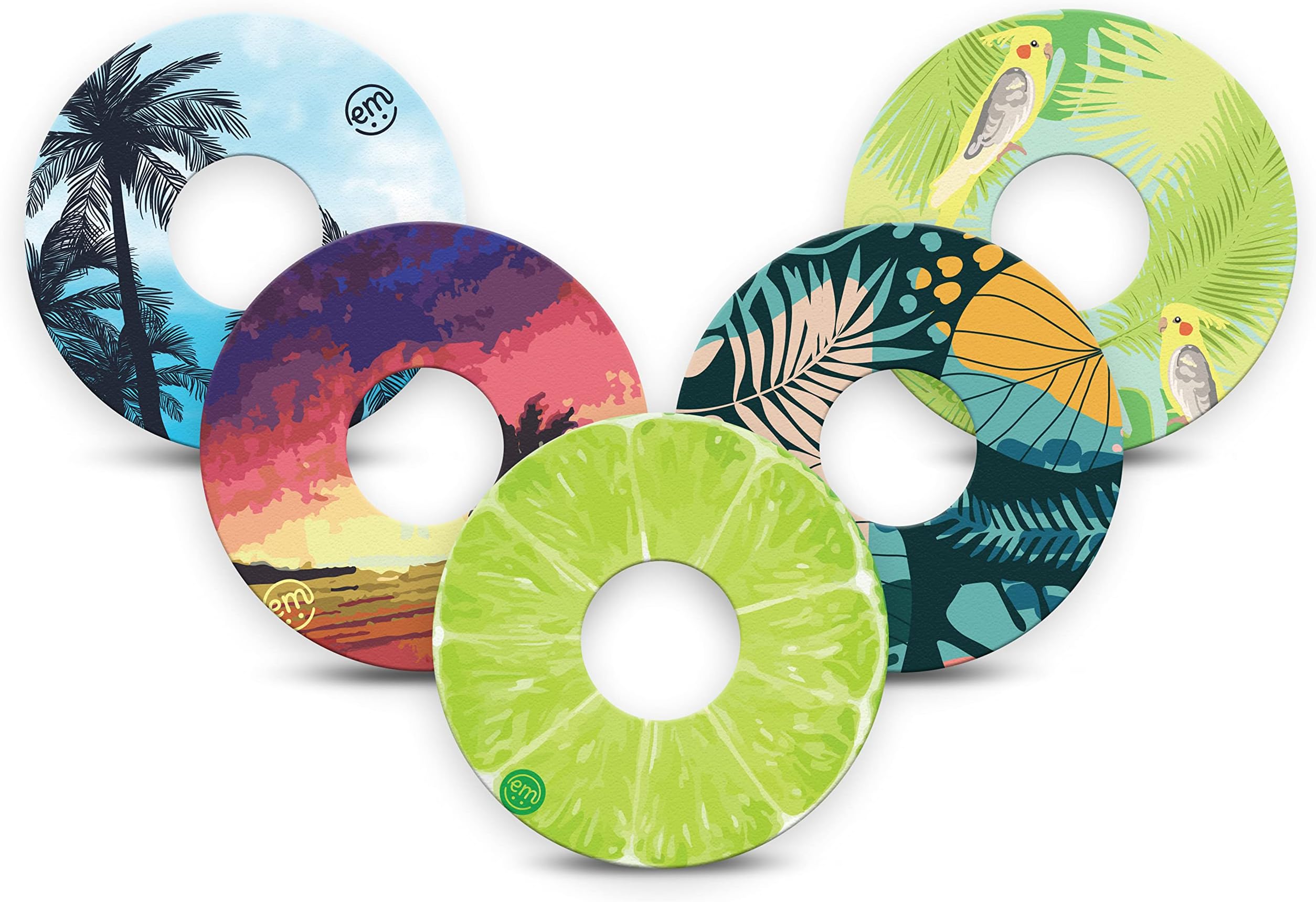 Amazon.com: ExpressionMed - Adhesive Patch for Libre 2 (5-Pack) - Made in The USA, Waterproof ...