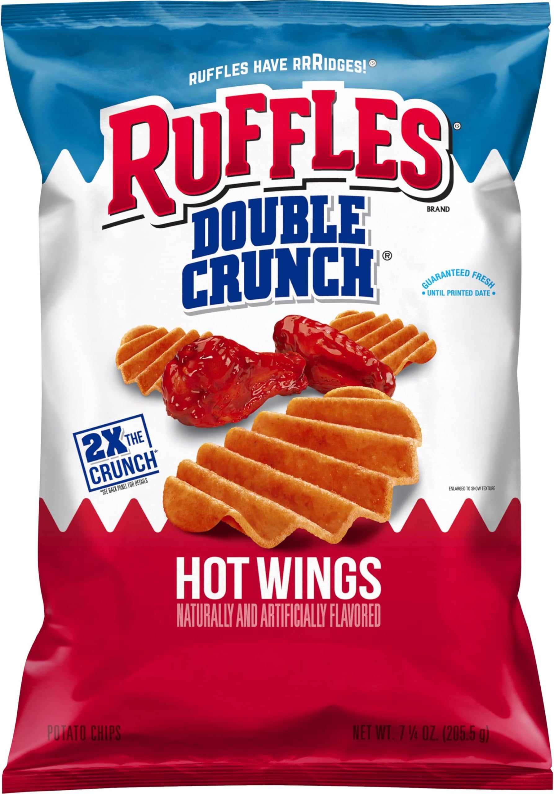Amazon.com: Ruffles Double Crunch Hot Wings - 7.25 OZ
