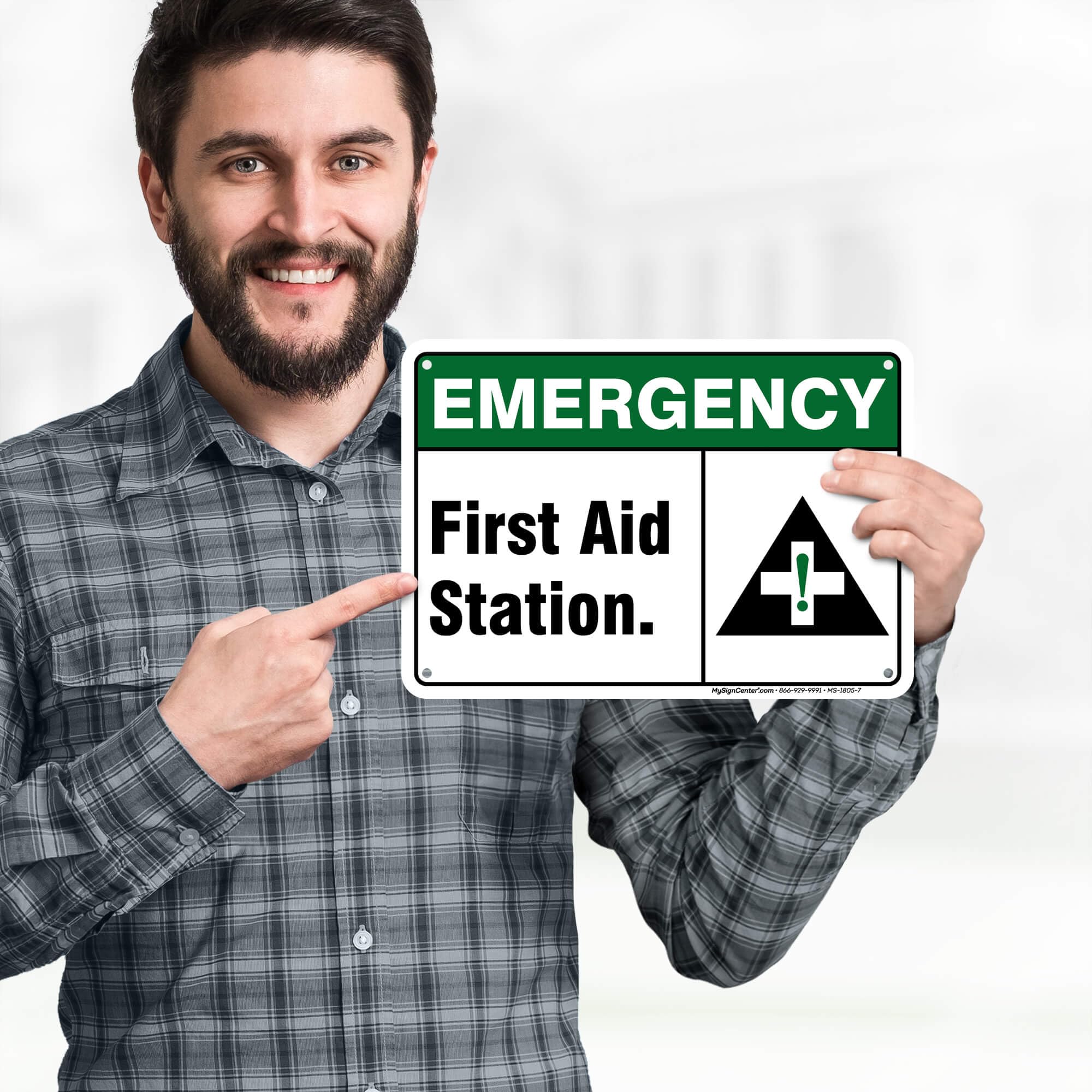 First Aid Station Signs Printable