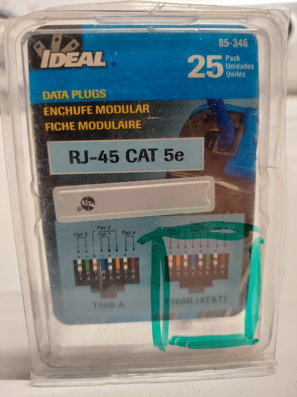 Amazon.com: Ideal Industries Cat6 RJ-45 Modular Plugs - 8P8C, Pack of ...