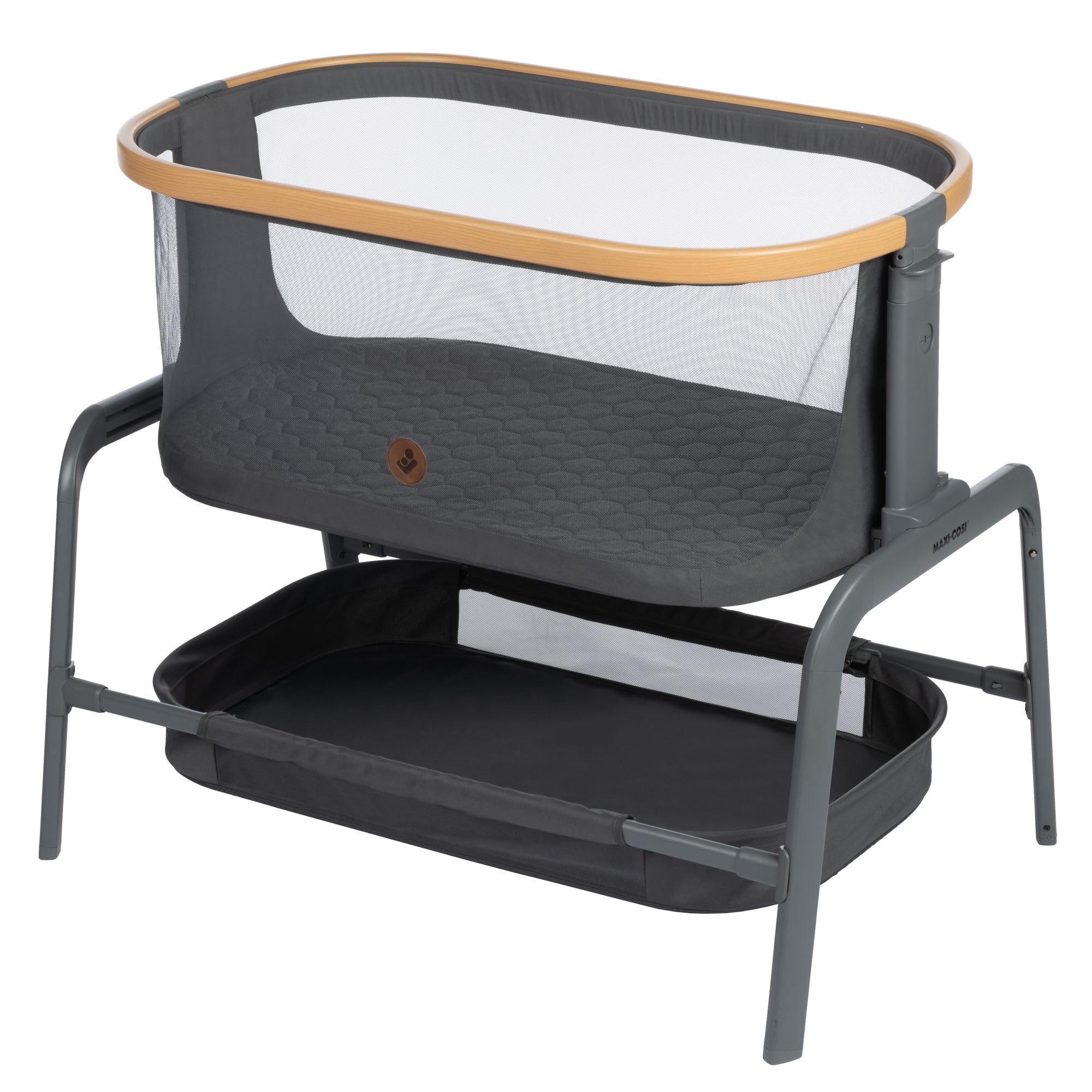 Maxi-Cosi Iora Bedside Bassinet, Infant Bedside Sleeper Crib, 4 Height ...