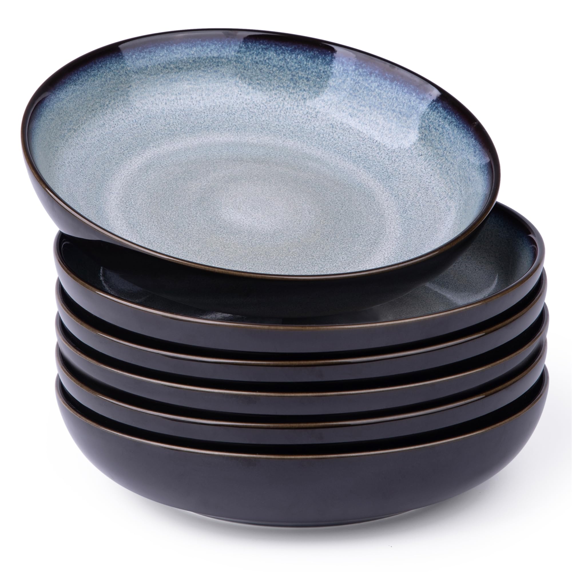 Amazon.com | LERATIO Large Pasta Bowls,38oz Ceramic Pasta Bowls,9.0 ...