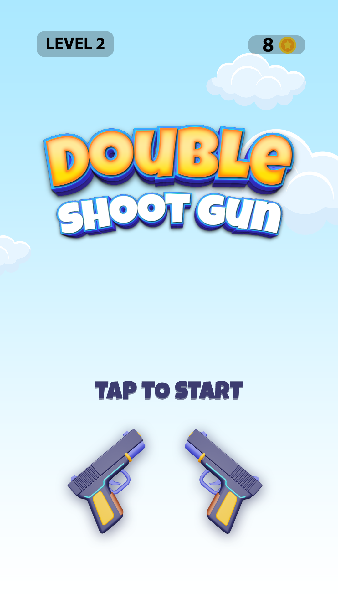 Double Shoot Toy Guns Game – Shoot the Target to Break It With Double ...