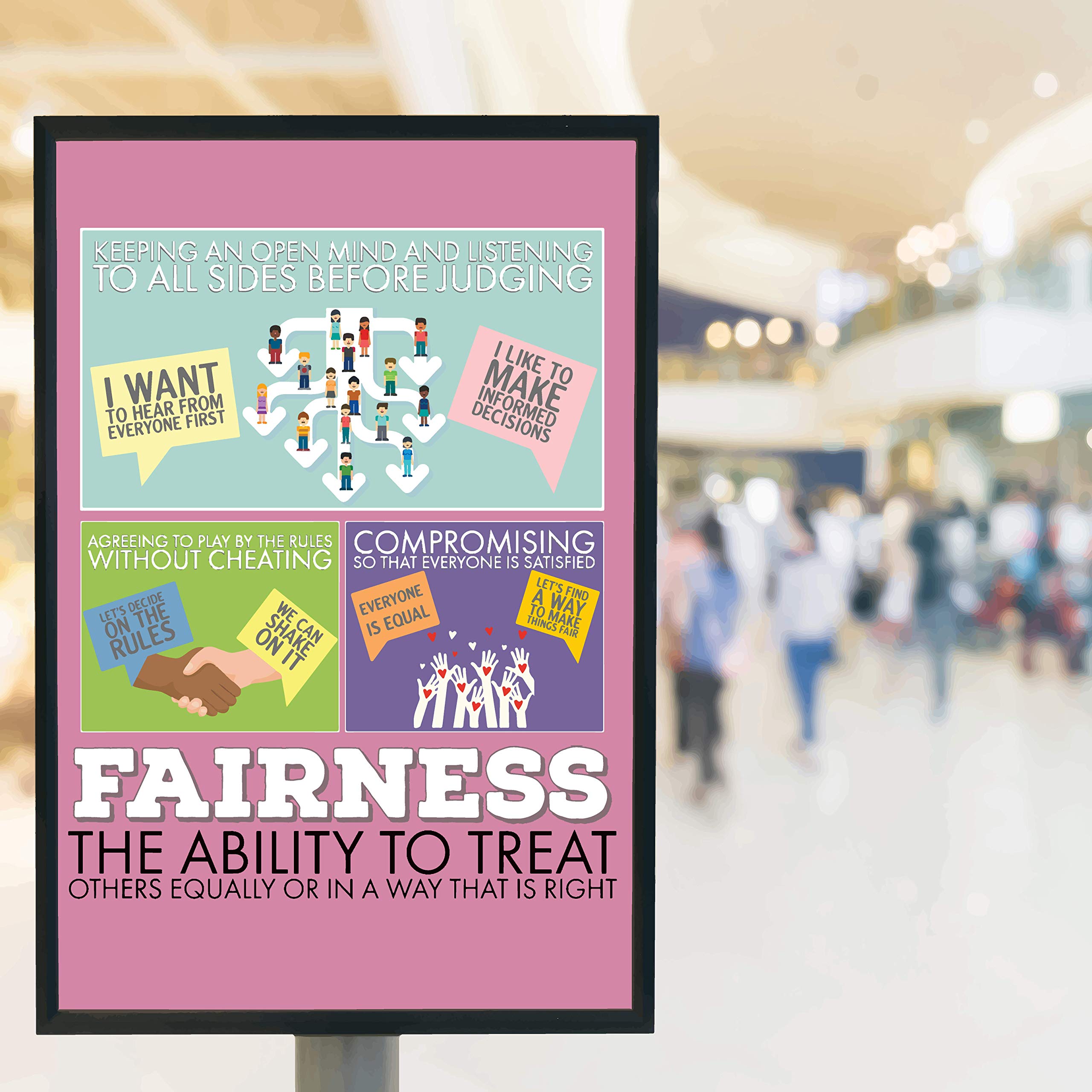 Fairness Poster In All Fairness: Equality, Liberty, And The Quest For