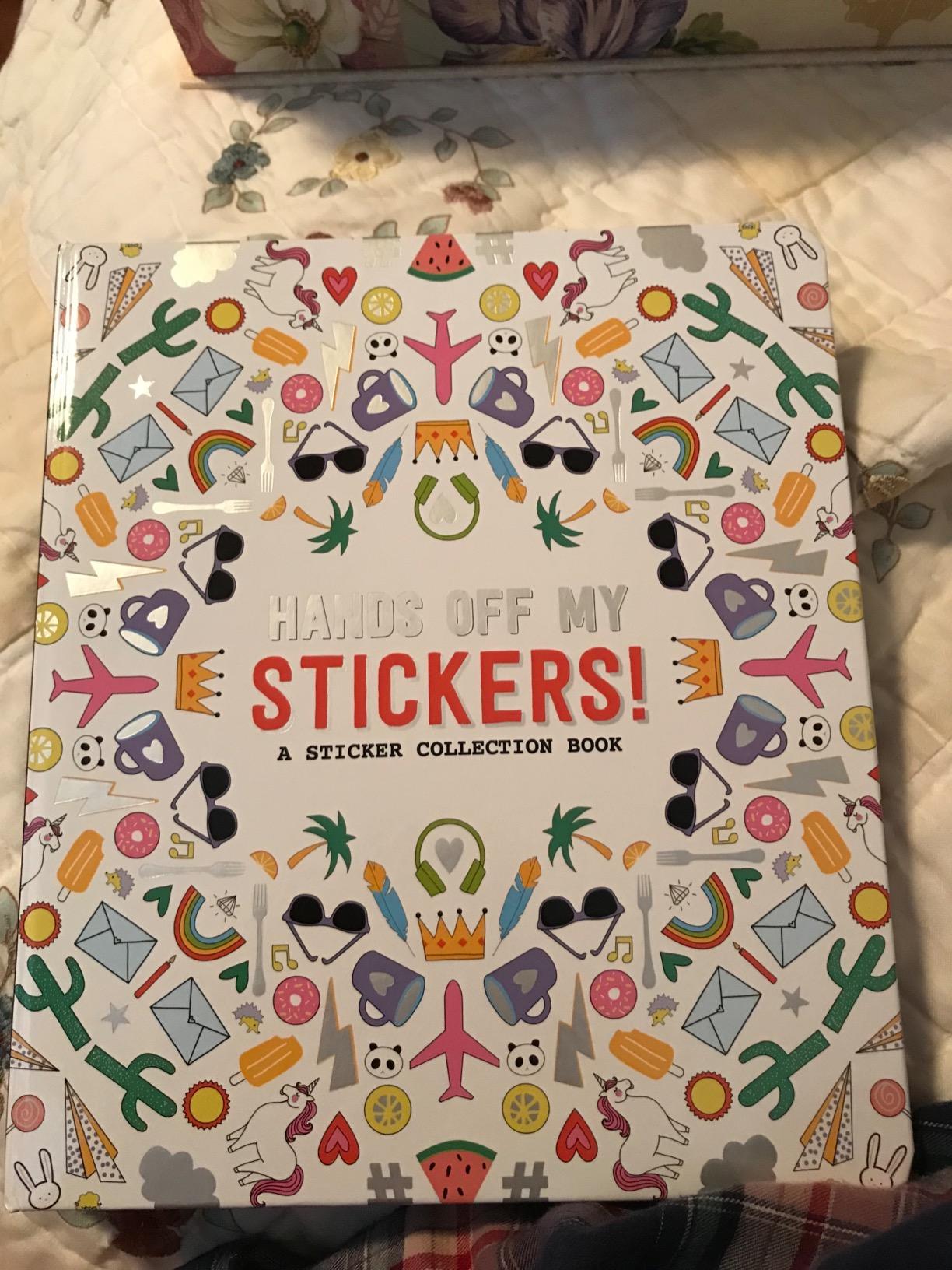 Hands Off My Stickers!: A Sticker Collection Book (Pipsticks+Workman ...