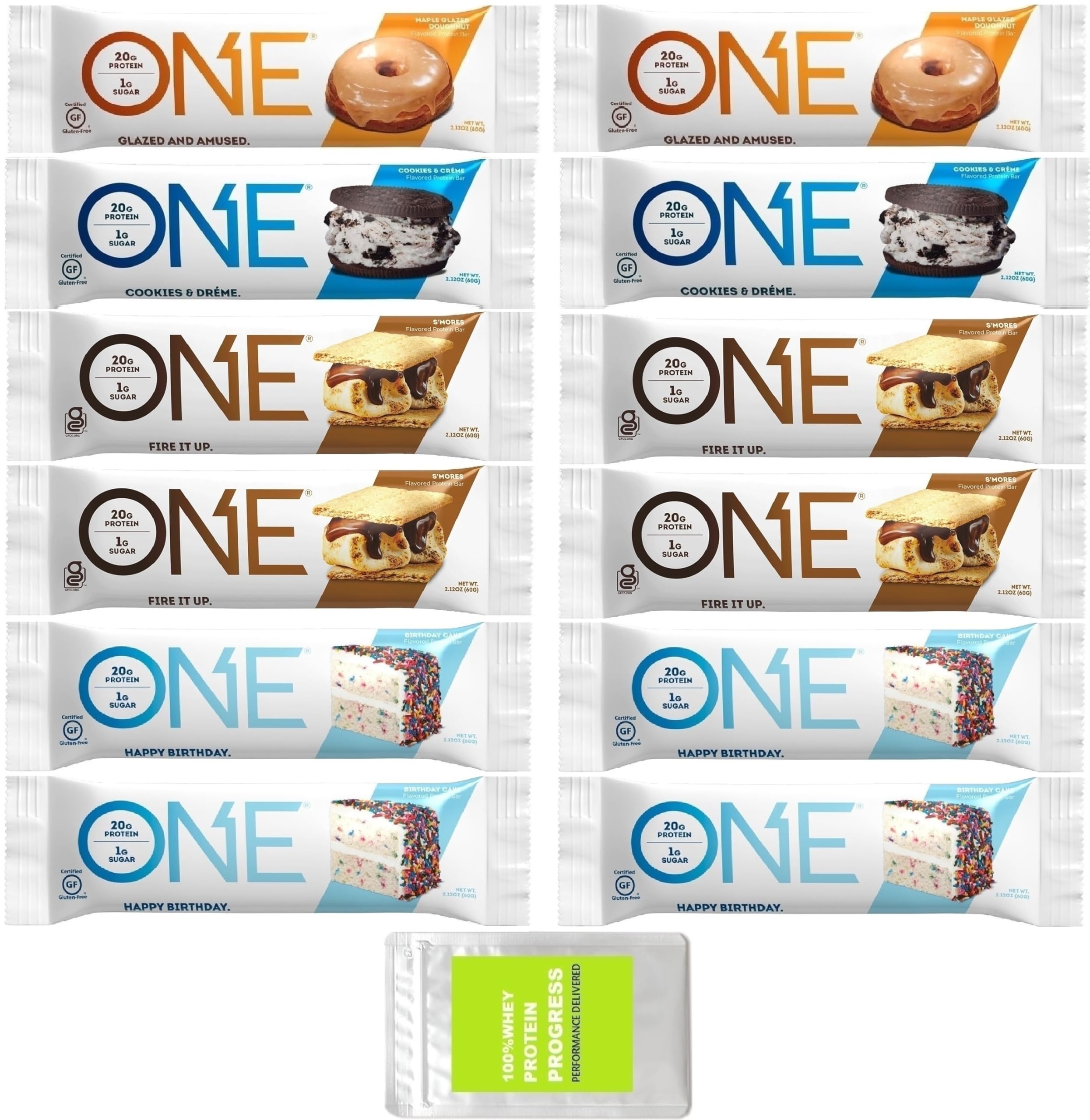 Amazon.co.jp: Oh Yeah! ONE Bar プロテインバー バラエティパック 12Bars（Oh Yeah! ONE Bar 12 Bars Variety Pack ...