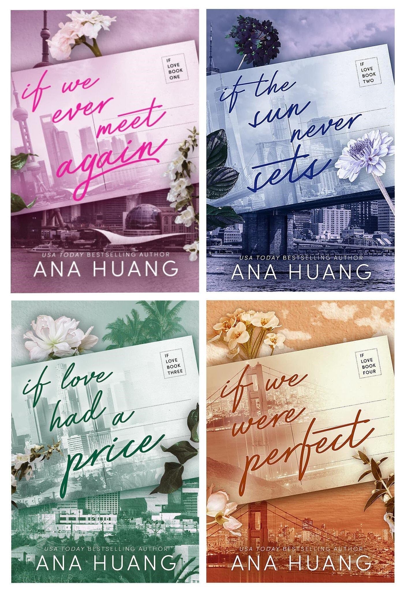 If Love Series by Ana Huang 4 Books Collection Set (If We Ever Meet ...