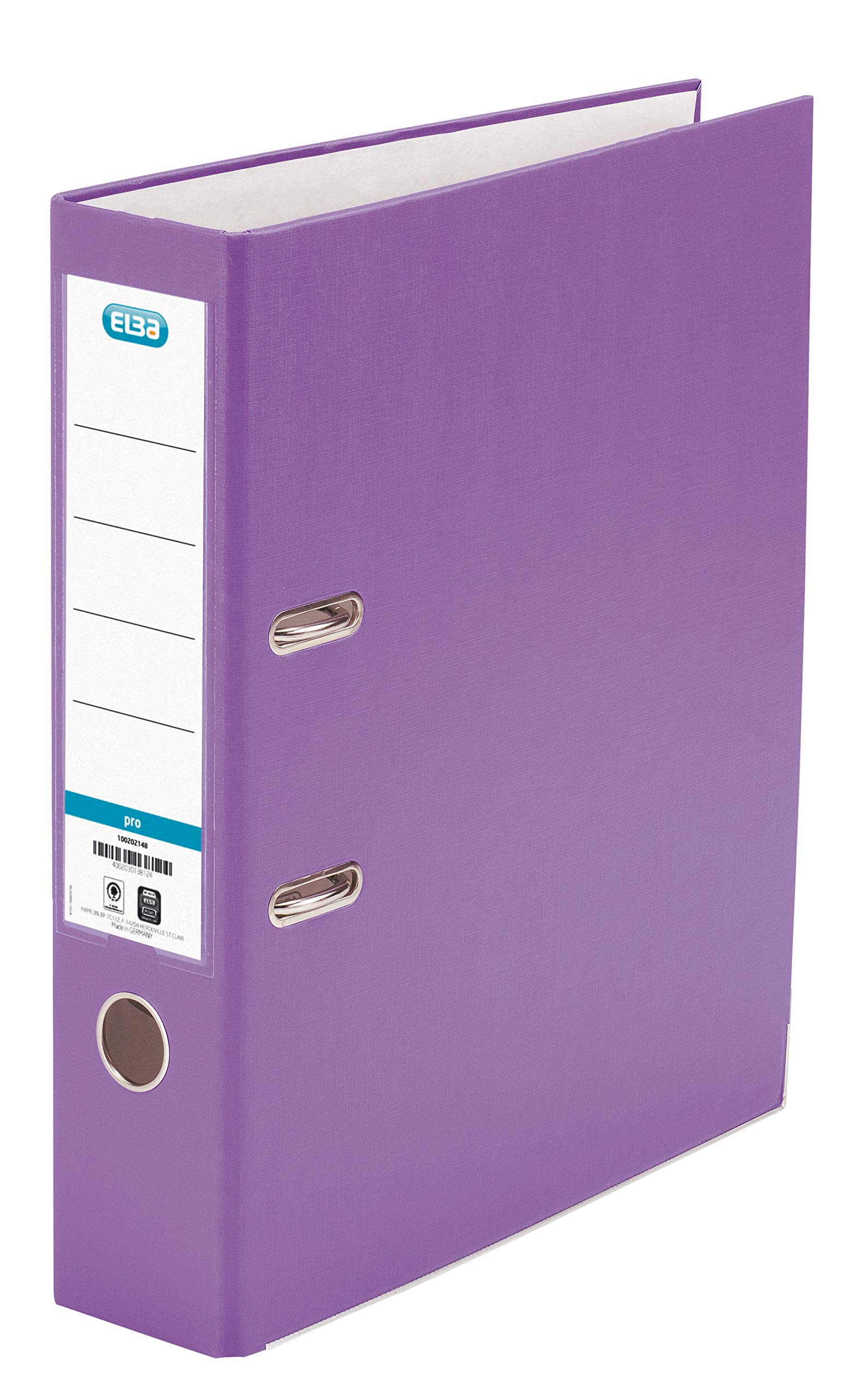Elba Rado Top – Folder Folio, 80 mm, Purple : Amazon.co.uk: Stationery ...