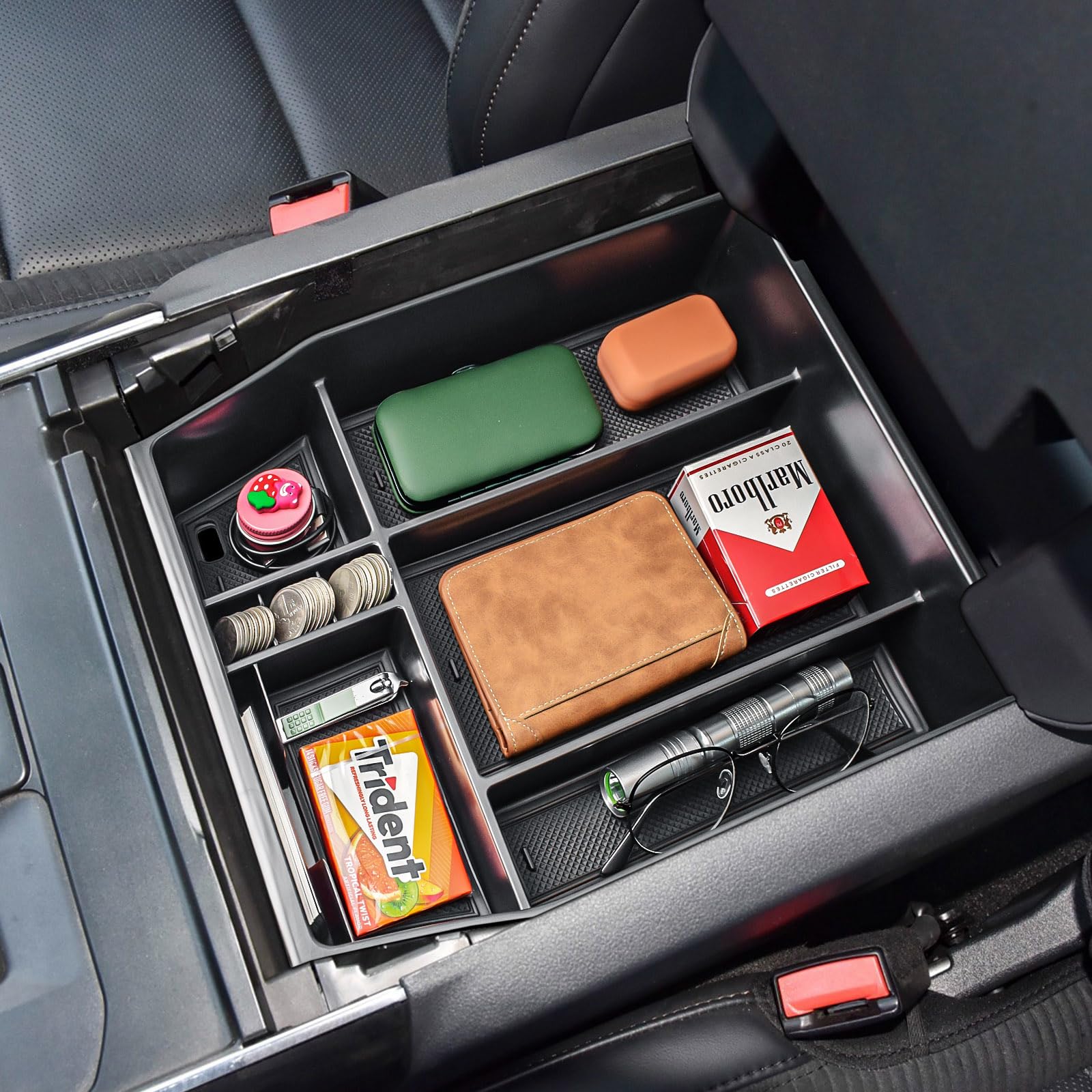 TACOBRO Center Console Organizer Compatible with Ford F150 2021-2023 ...