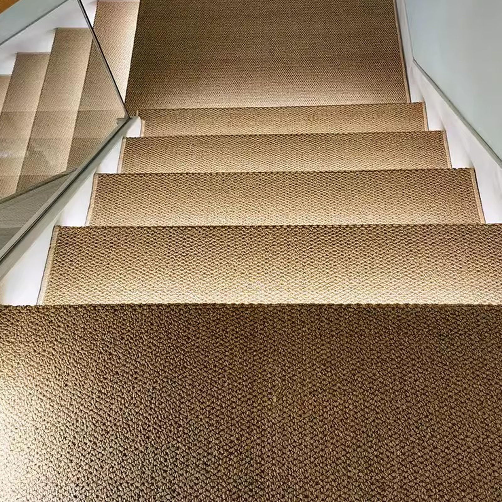 The Staircase Bay Isle Home™ Bullnose Carpet Non Slip Stair Treads ...