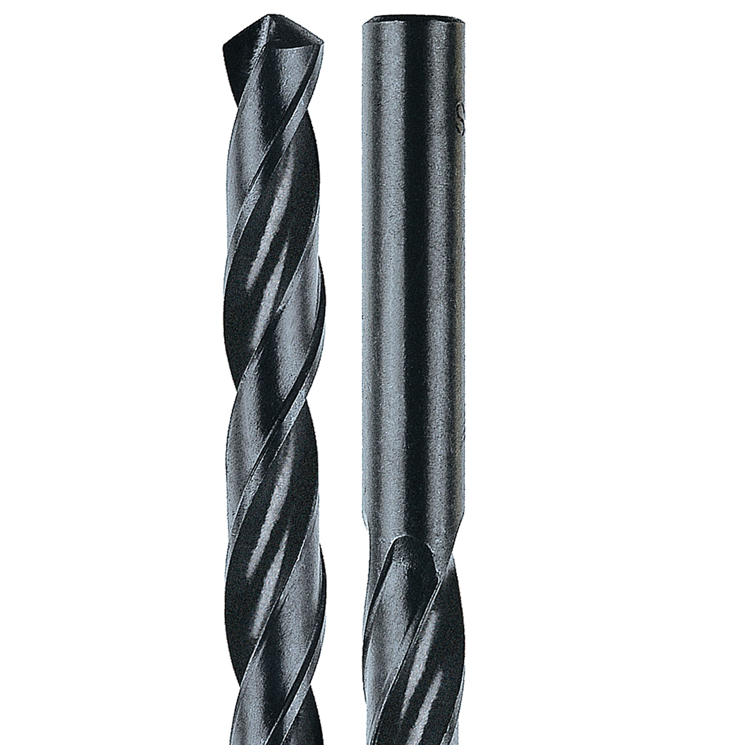 Pack of 10 German Manufactured Heller HSS-R Drill Bits (4.2mm x 75mm ...