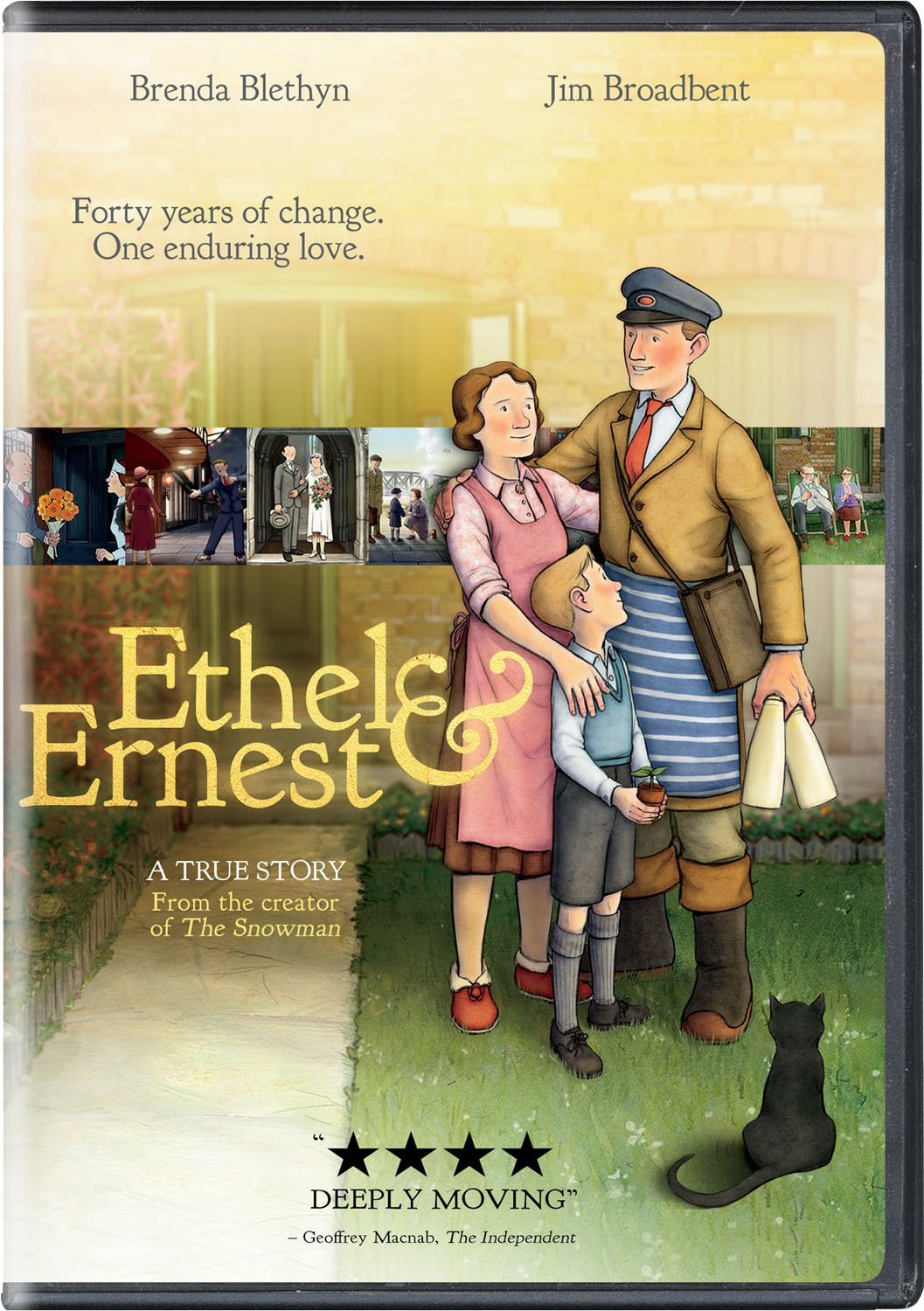 Amazon.com: Ethel & Ernest [DVD] : Brenda Blethyn, Jim Broadbent, Luke ...