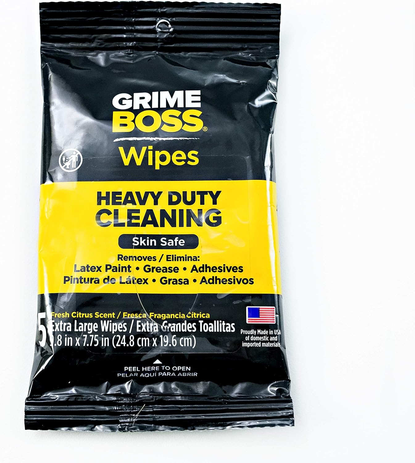 Amazon.com: Grime Boss Wipes : Health & Household