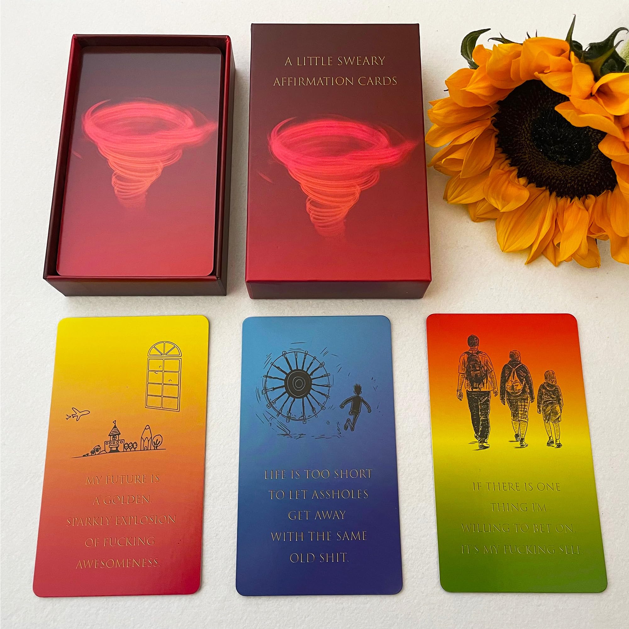 Snapklik.com : Affirmation Cards For Badass Legends, Sweary Affirmation ...