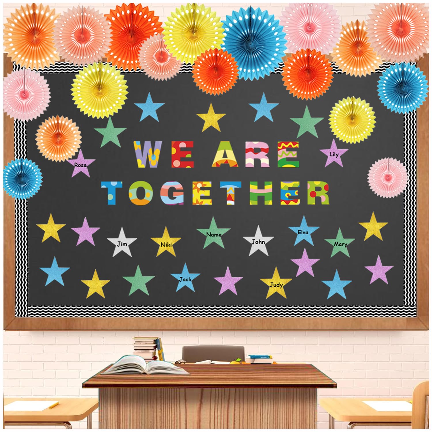 Amazon.com: 80 Pieces Fall Motivational Bulletin Board Decorations We ...