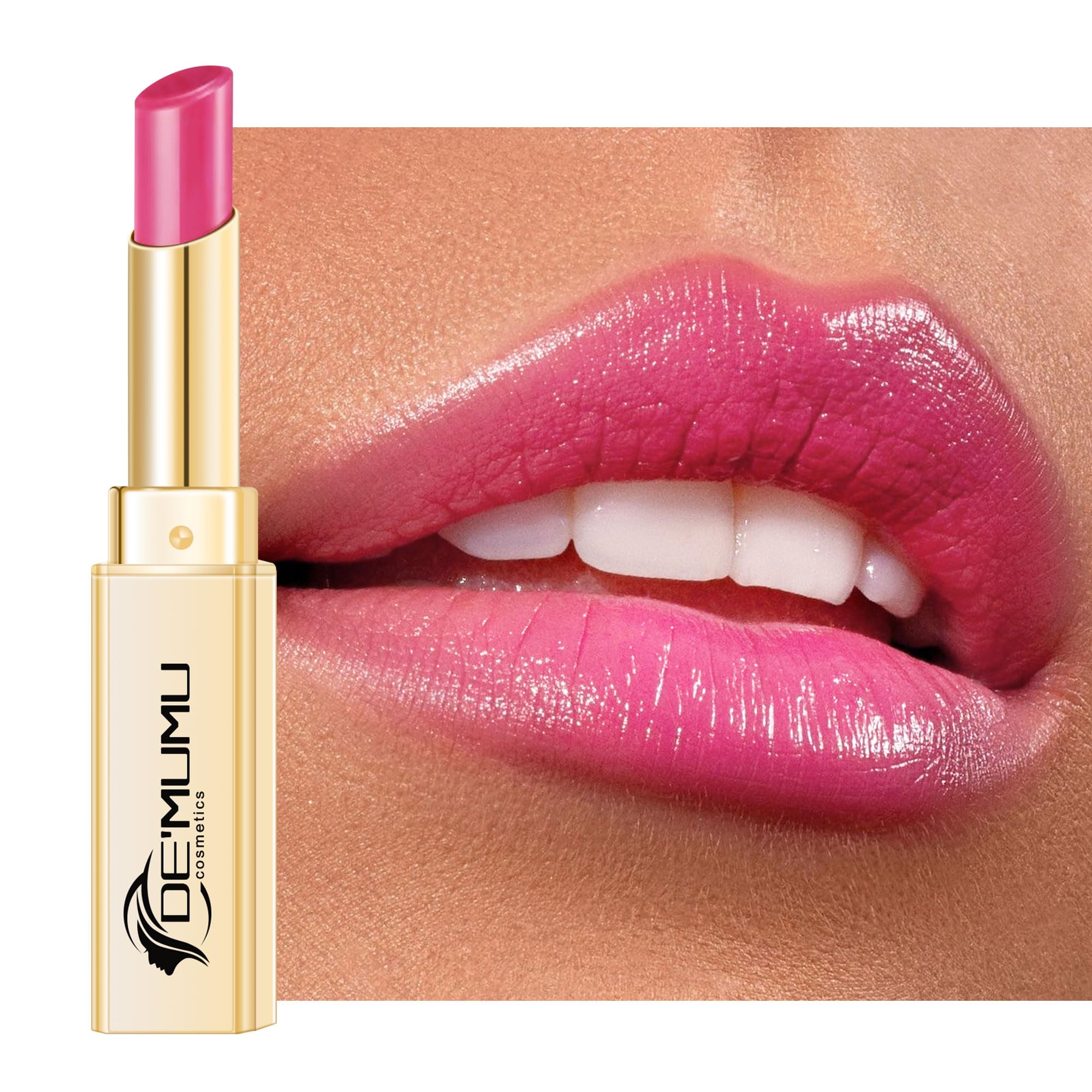 Bright Pink Lipstick Product