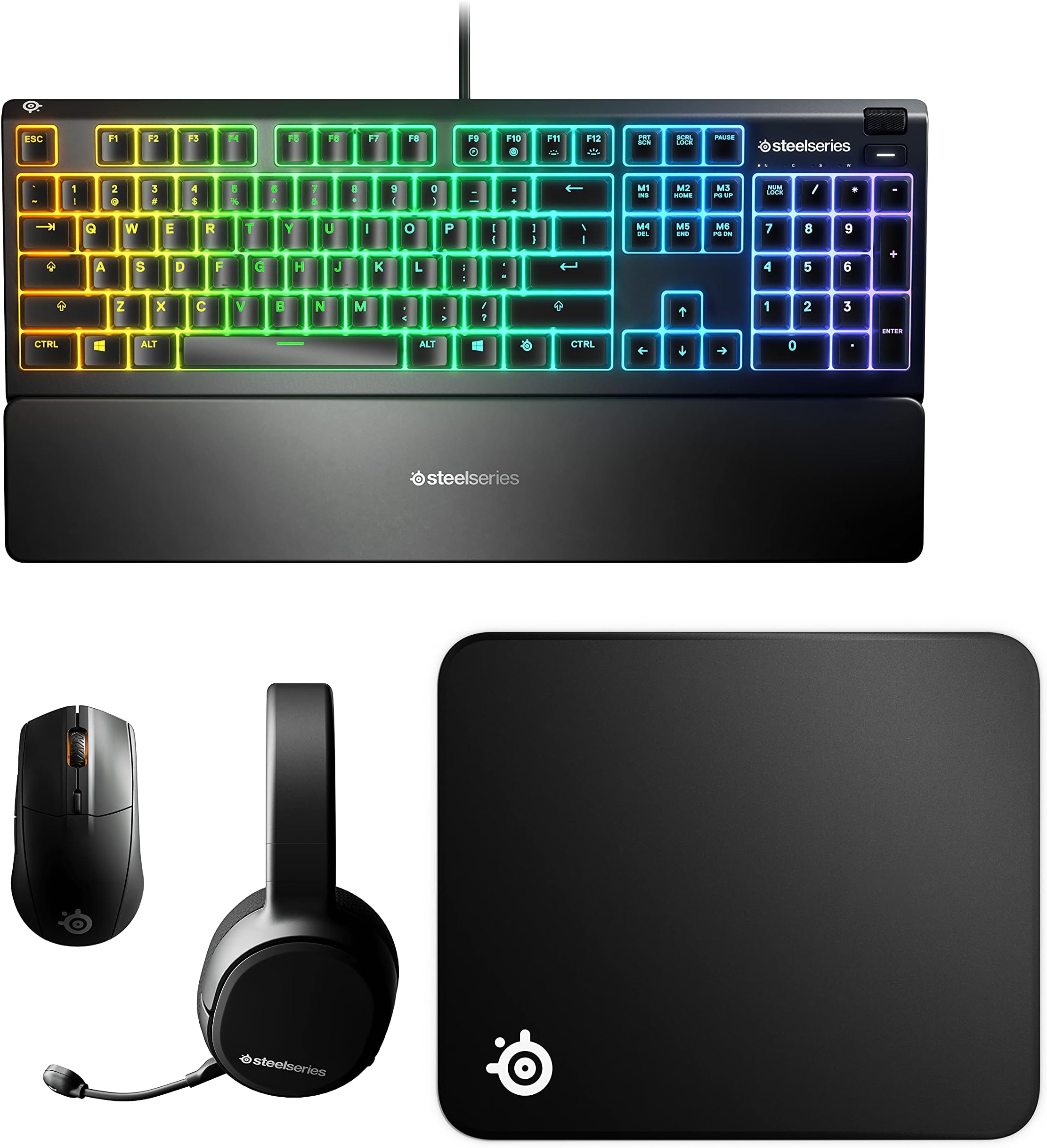 Amazon.com: SteelSeries Ultimate Gaming Bundle - 4 piece set : Video Games