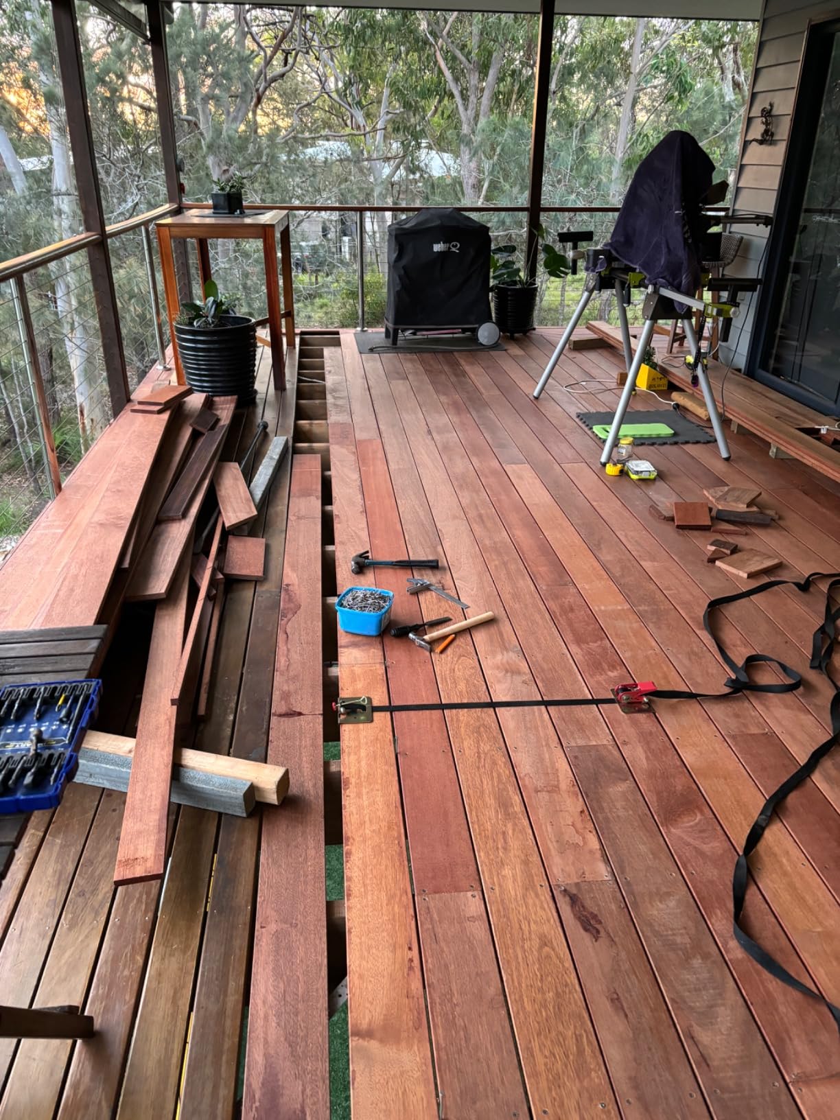 POWERTEC 71101 Deluxe Quick Release Band Clamp | Woodworking Frame ...