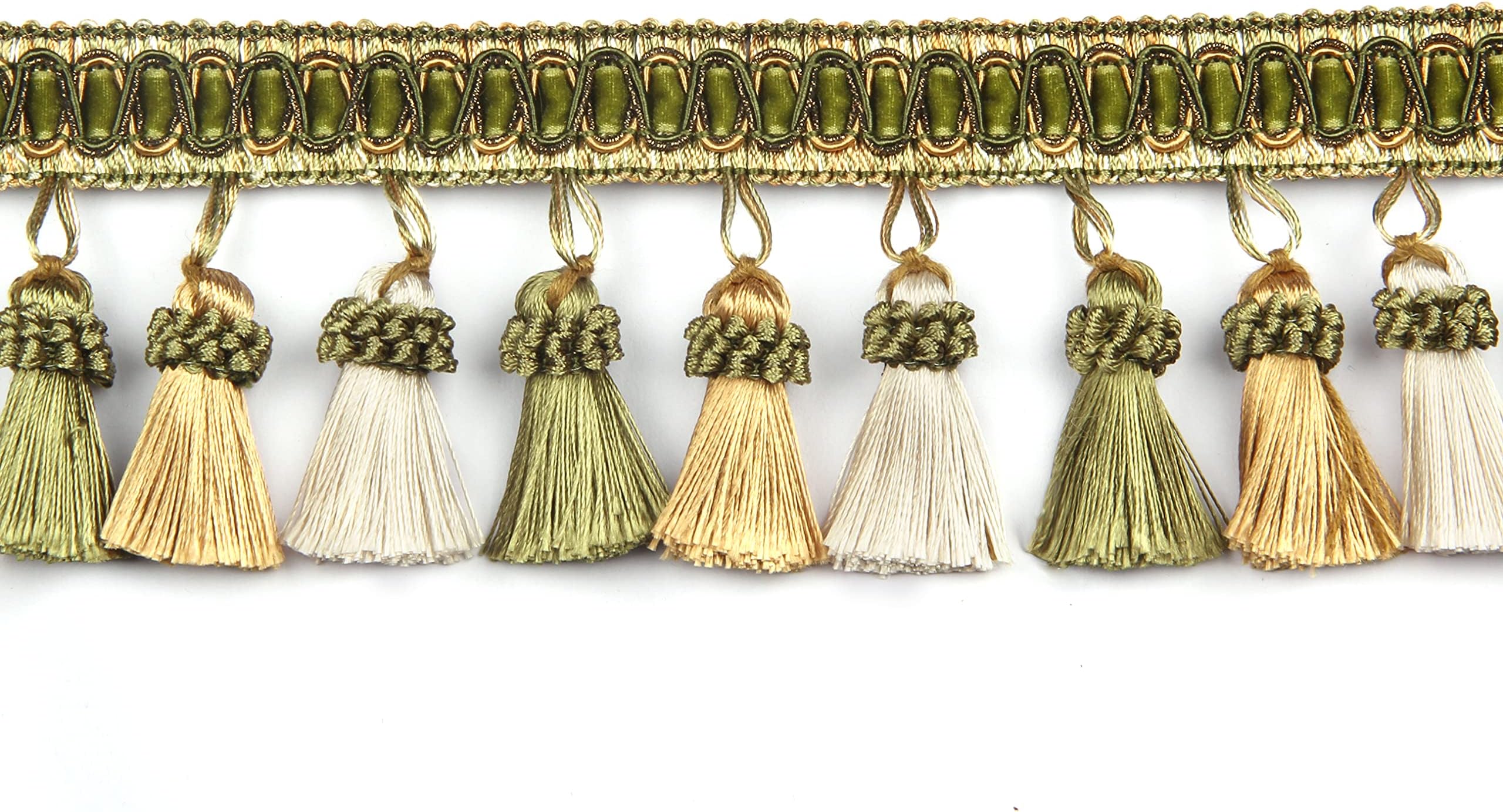 Amazon.com: Trims by The Yard Kylie Classic Tassel Fringe Trim, 4” Wide ...